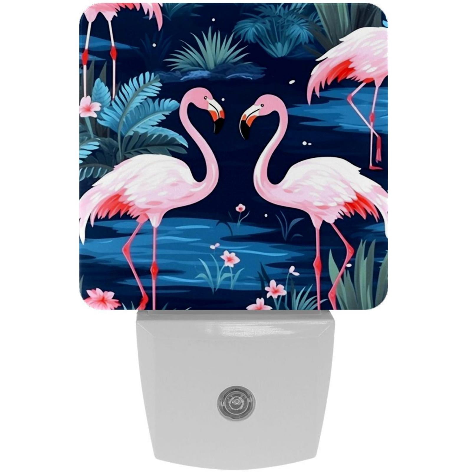 Flamingo LED Square Night Lights - Stylish and Energy-Efficient Room ...