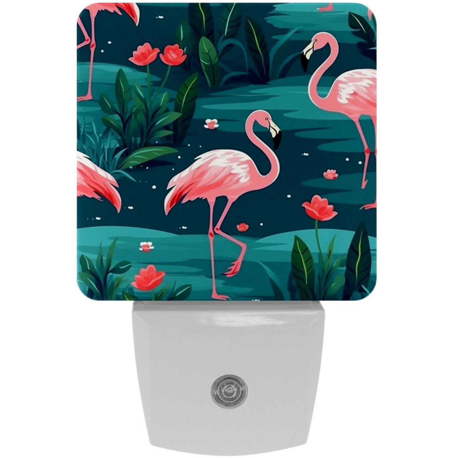 Flamingo LED Square Night Lights - Stylish and Energy-Efficient Room ...