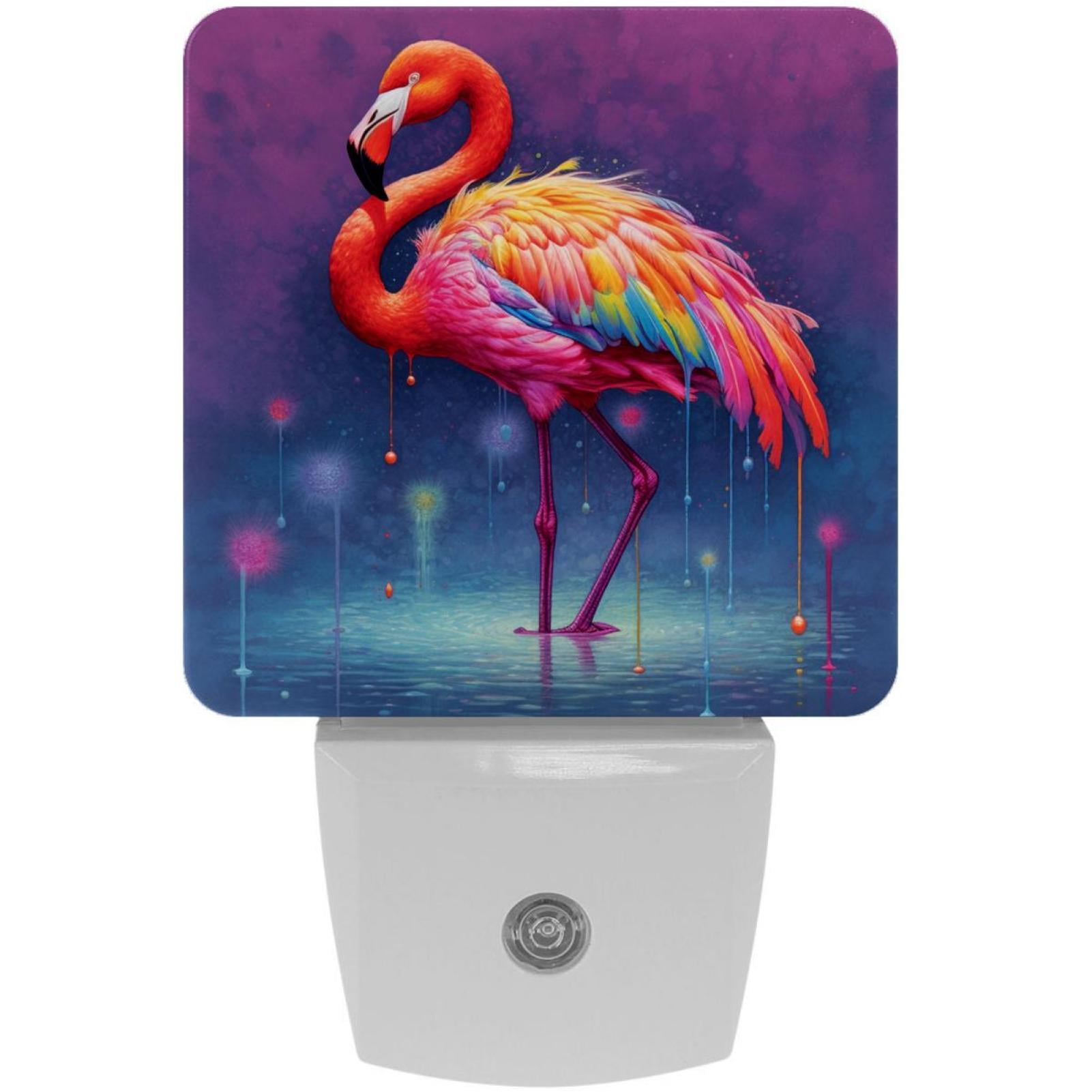 Flamingo LED Square Night Lights - Stylish and Energy-Efficient Room ...