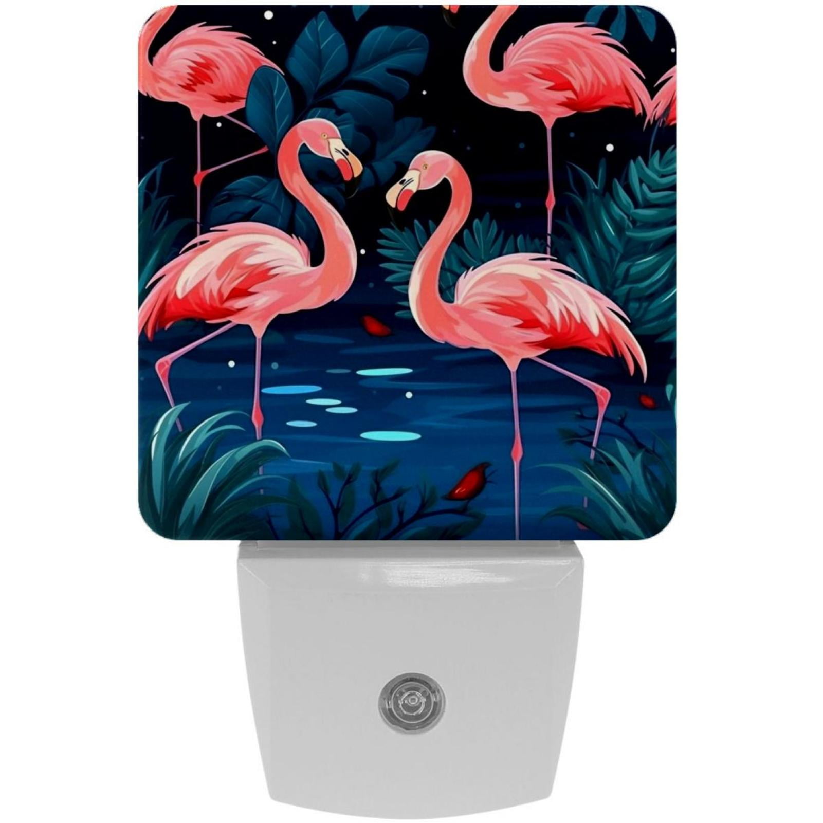 Flamingo LED Square Night Lights - Stylish and Functional Nightlight ...