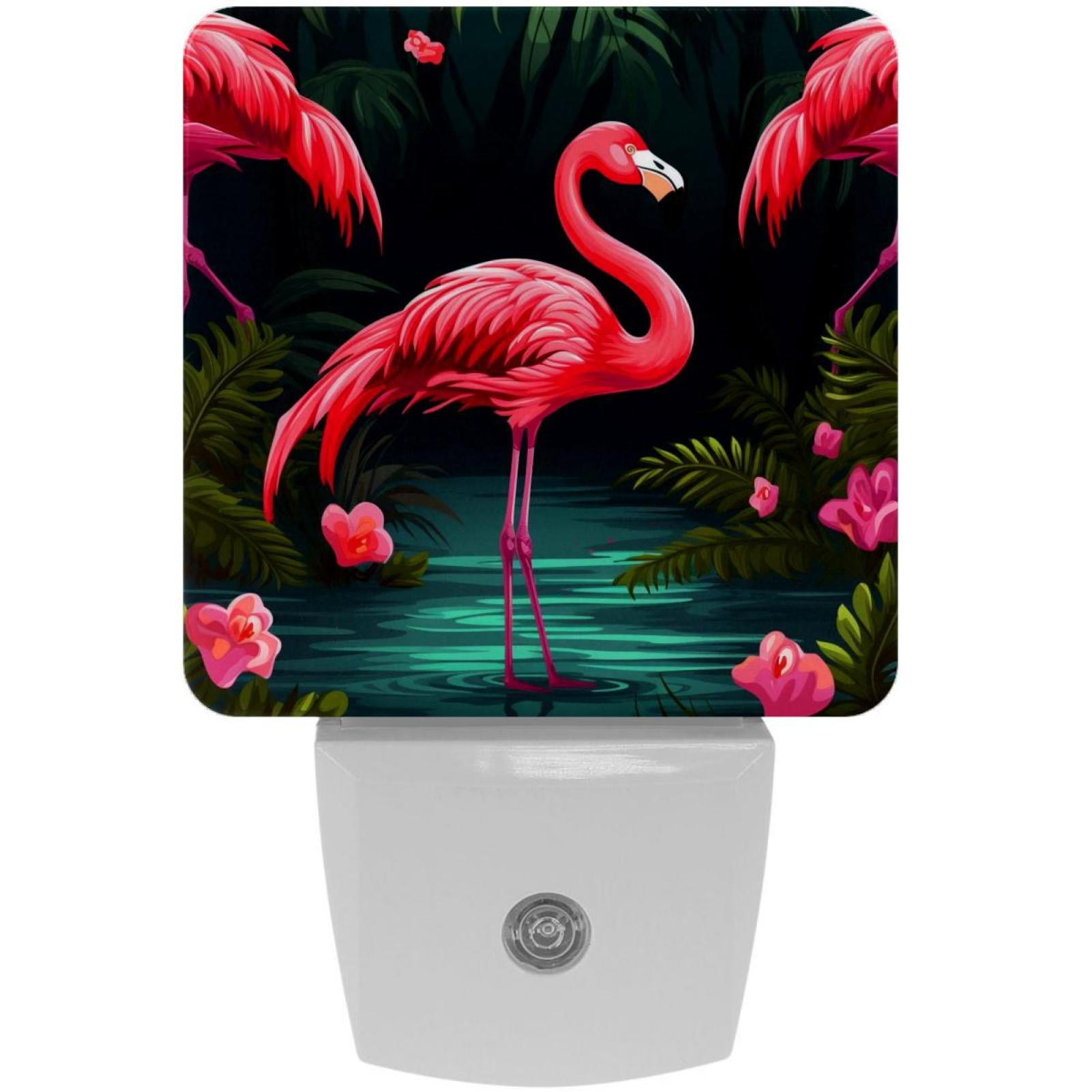 Flamingo LED Square Night Lights with Motion Sensor - Modern and Energy ...