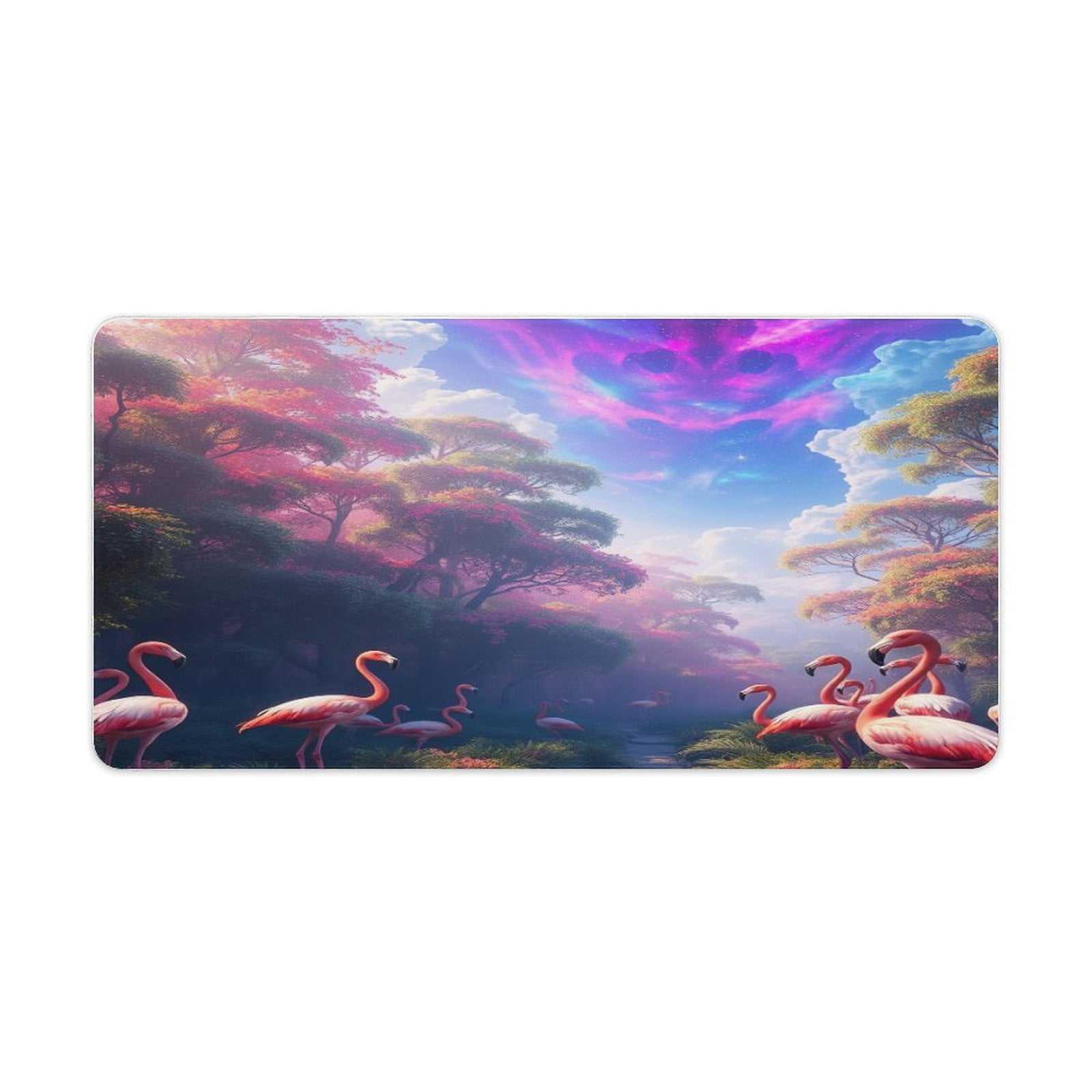 Flamingo Mouse Pad Large Anti-Slip Rubber Gaming Mouse Pad Durable Desk ...