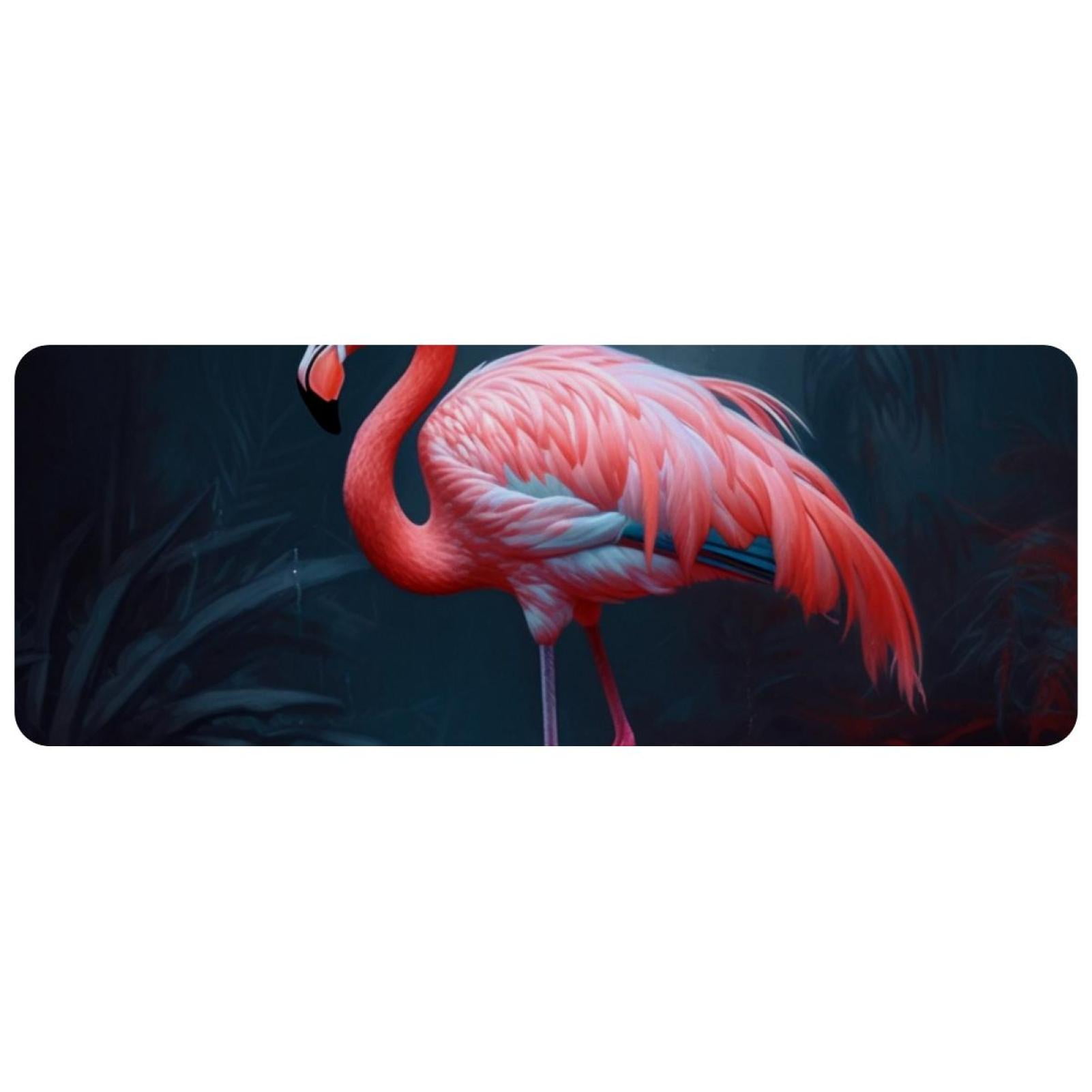 Flamingo Mouse Pad, Personality Design Rubber Base for Office Decor for ...
