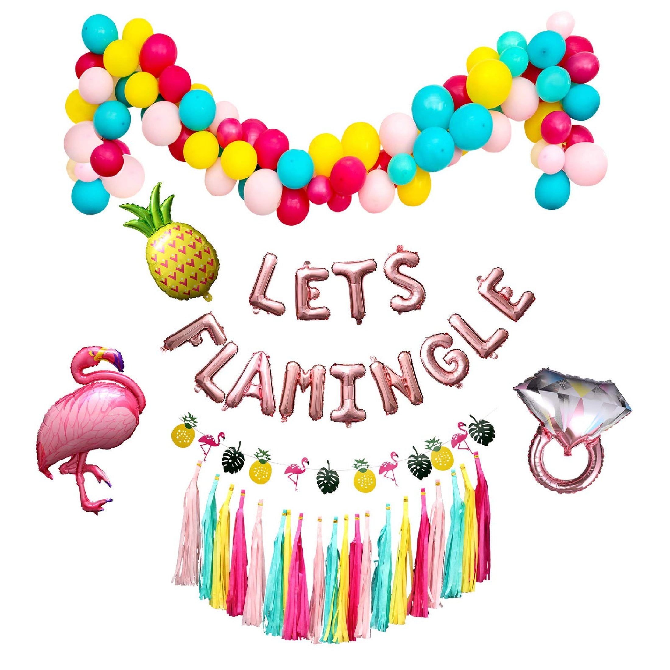 Flamingo Party Pack - Ultimate Bachelorette Decor Kit for a Final ...
