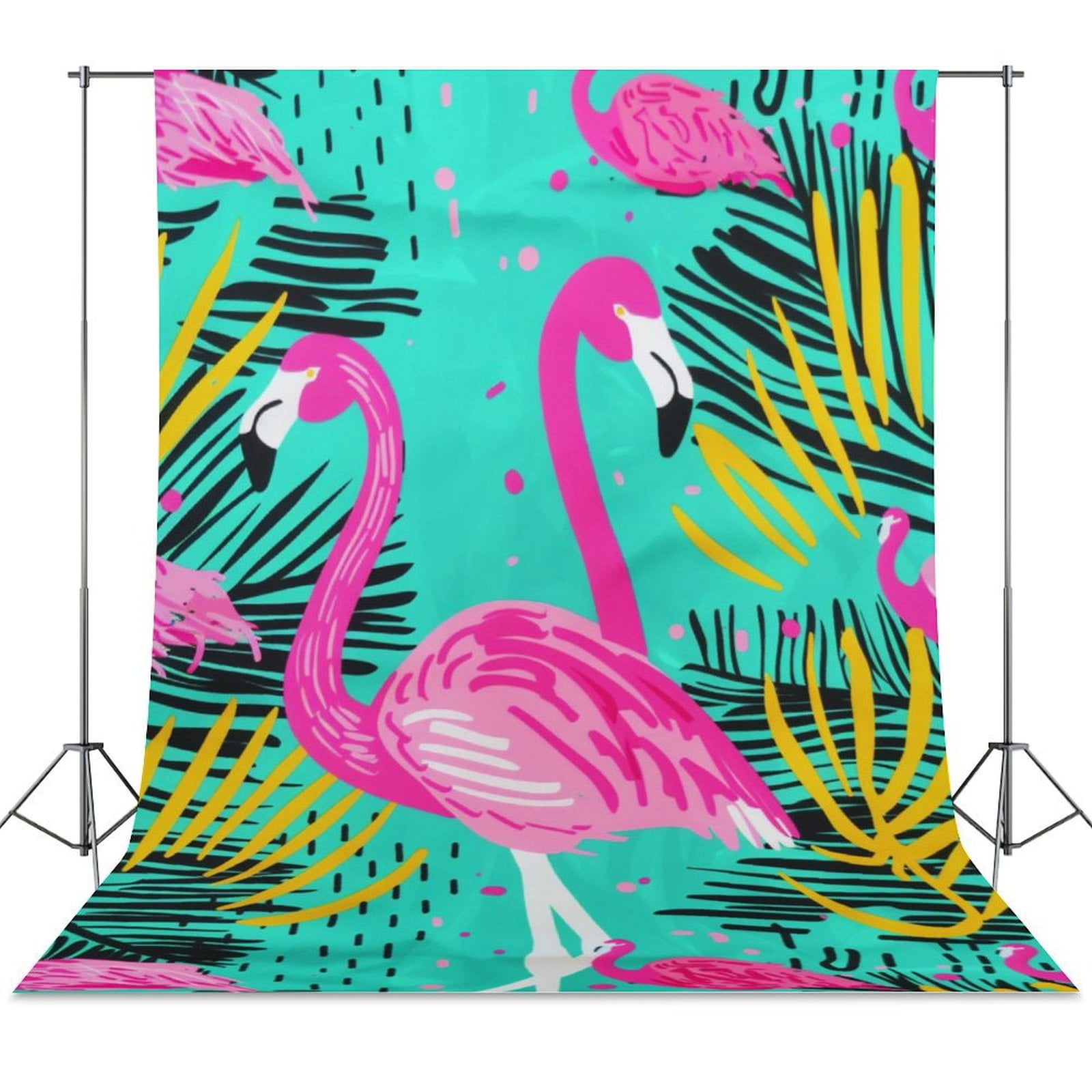Flamingo Pattern Backdrop Background for Photography Photo Booth ...