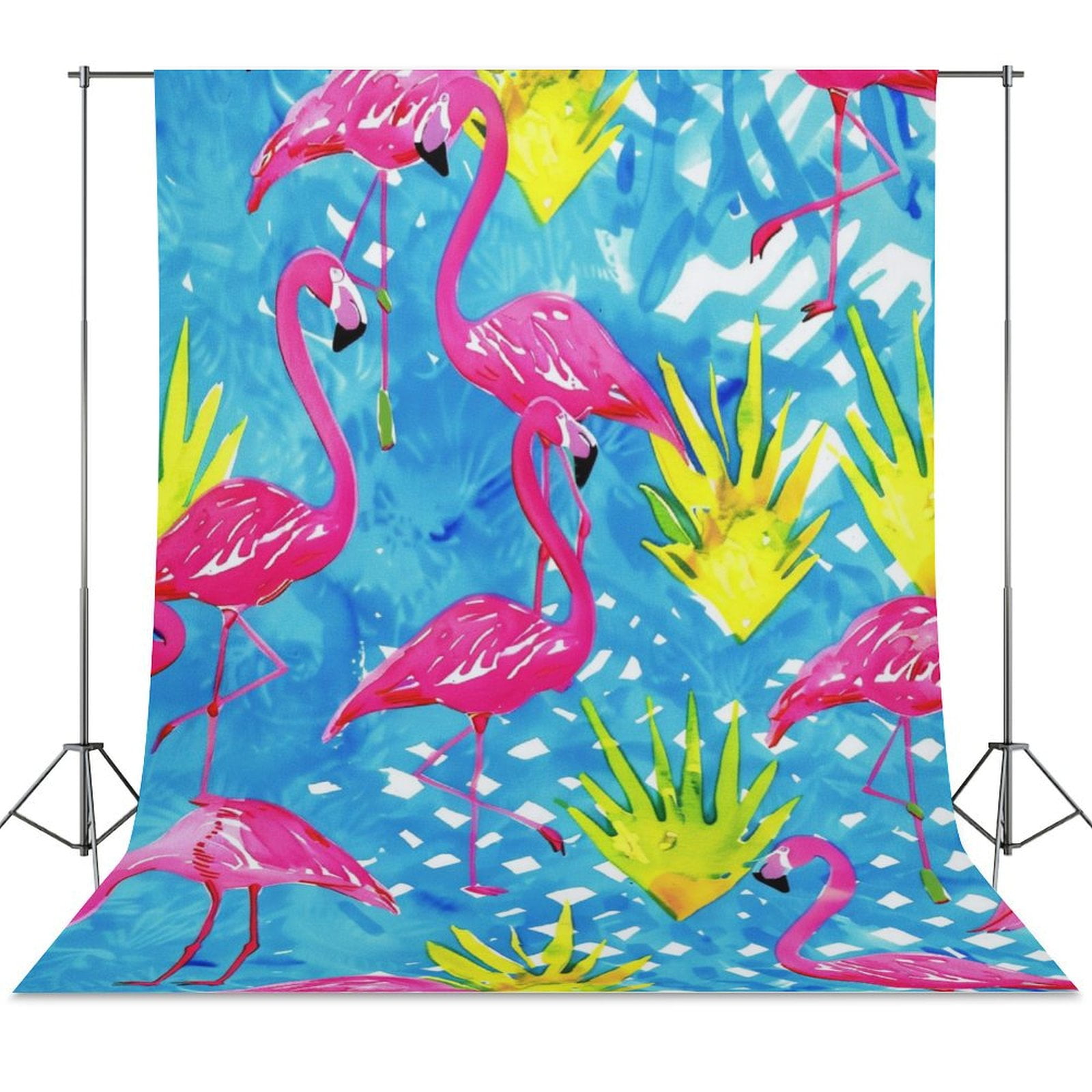 Flamingo Pattern Backdrop Background for Photography Photo Booth ...