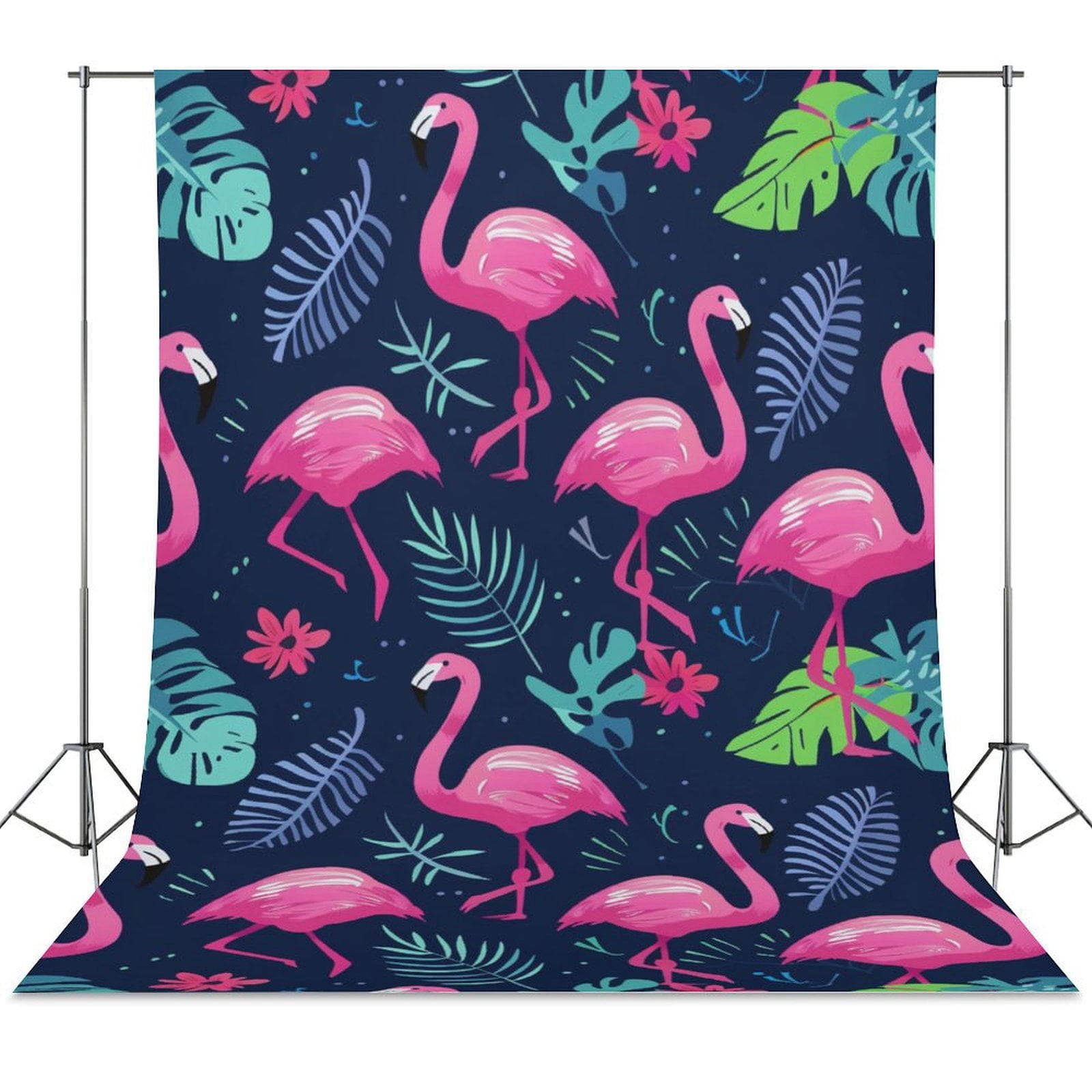 Flamingo Pattern Backdrop Background for Photography Photo Booth ...