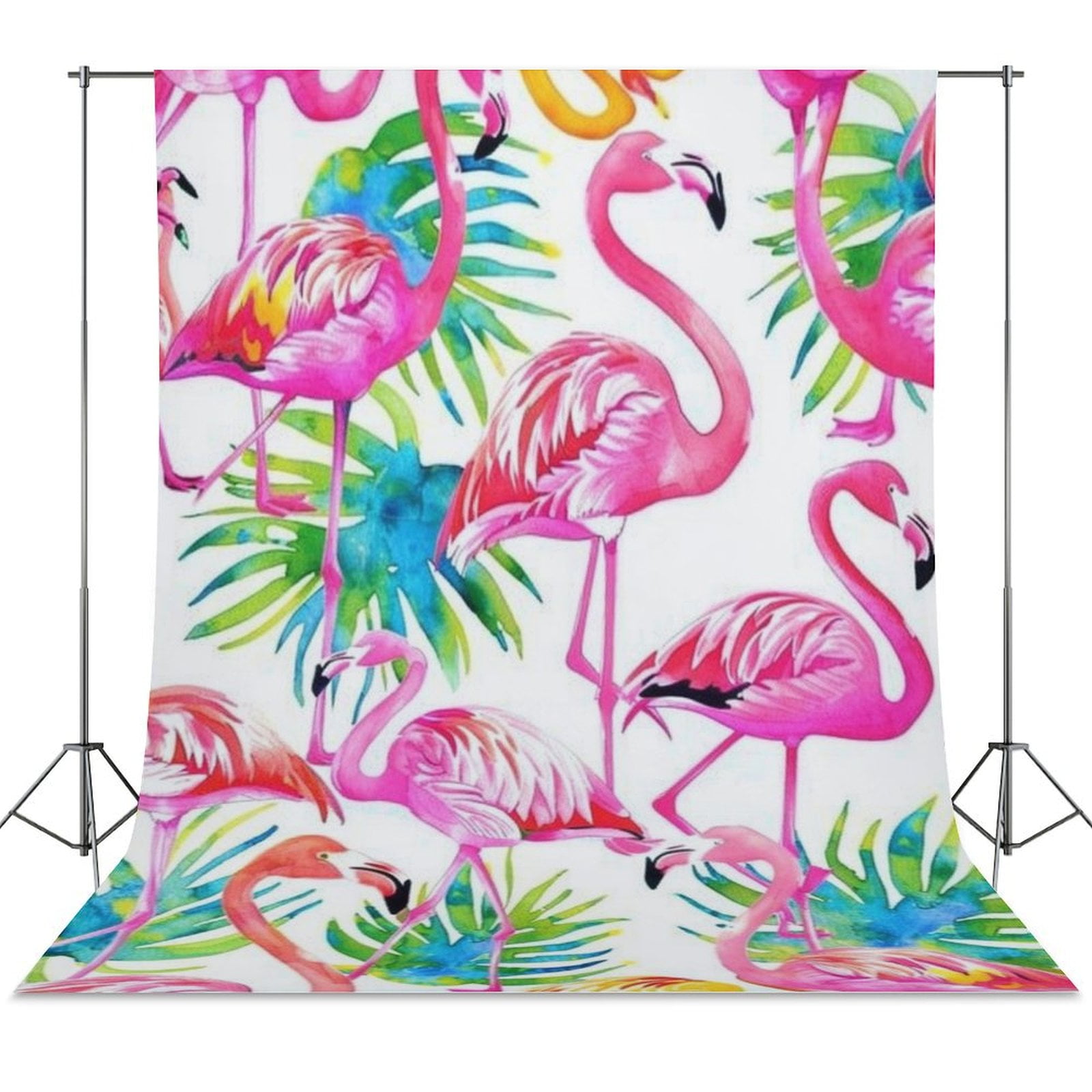 Flamingo Pattern Backdrop Background for Photography Photo Booth ...