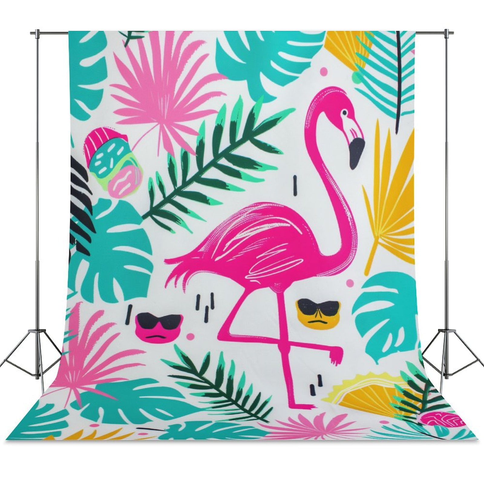 Flamingo Pattern Backdrops for Photography Kids Adult Photo Booth Video ...