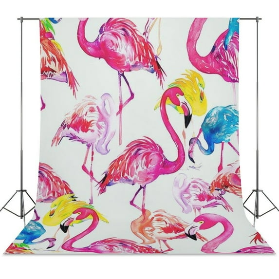Flamingo Pattern Backdrops for Photography for Party Backdrop Wedding ...
