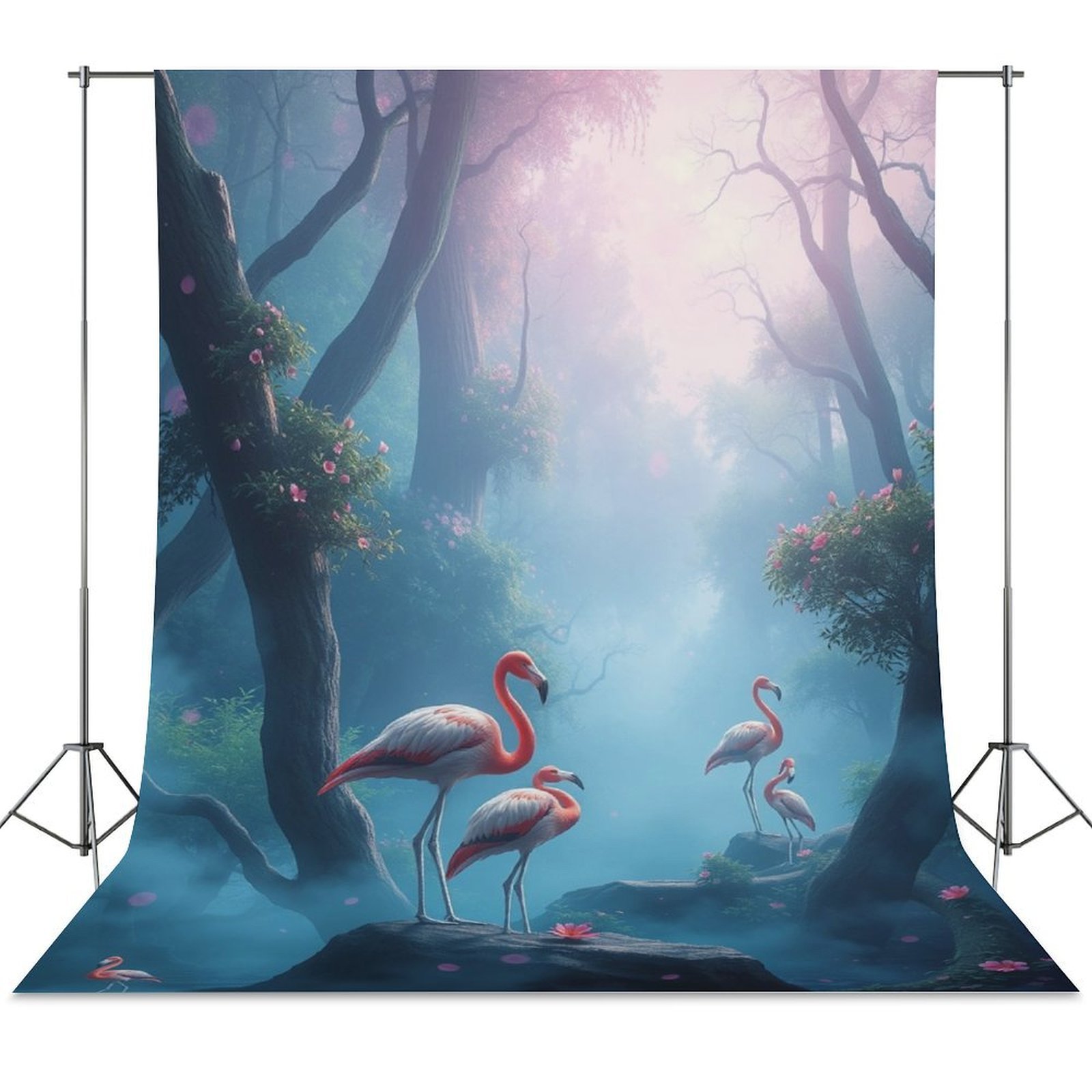 Flamingo Photography Backdrops Adult Photostudio Props Decors ...