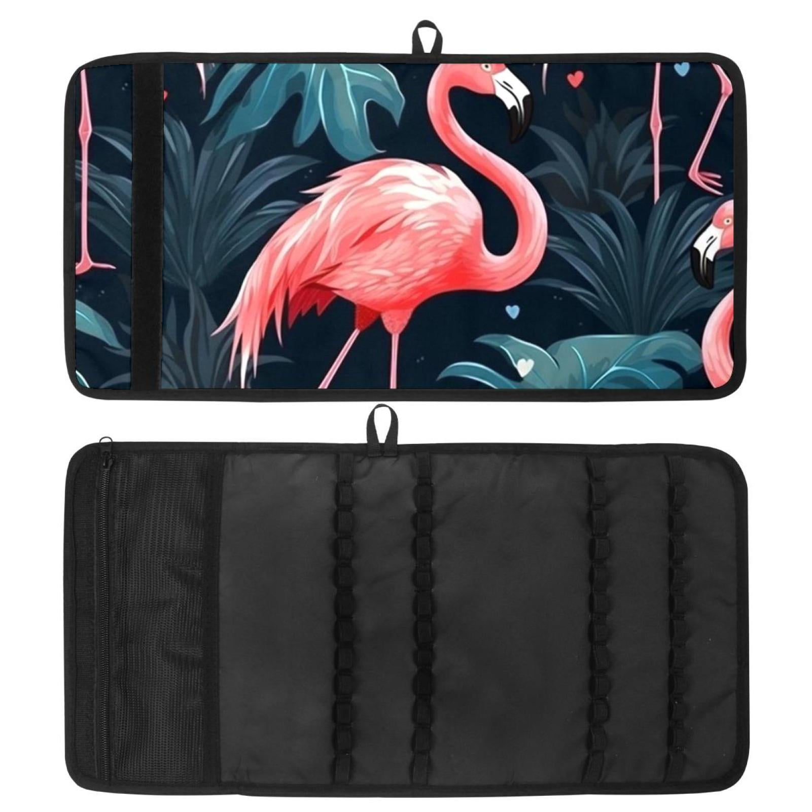 Flamingo Polyester Oxford Cloth Pencil Case for Students and Artists ...