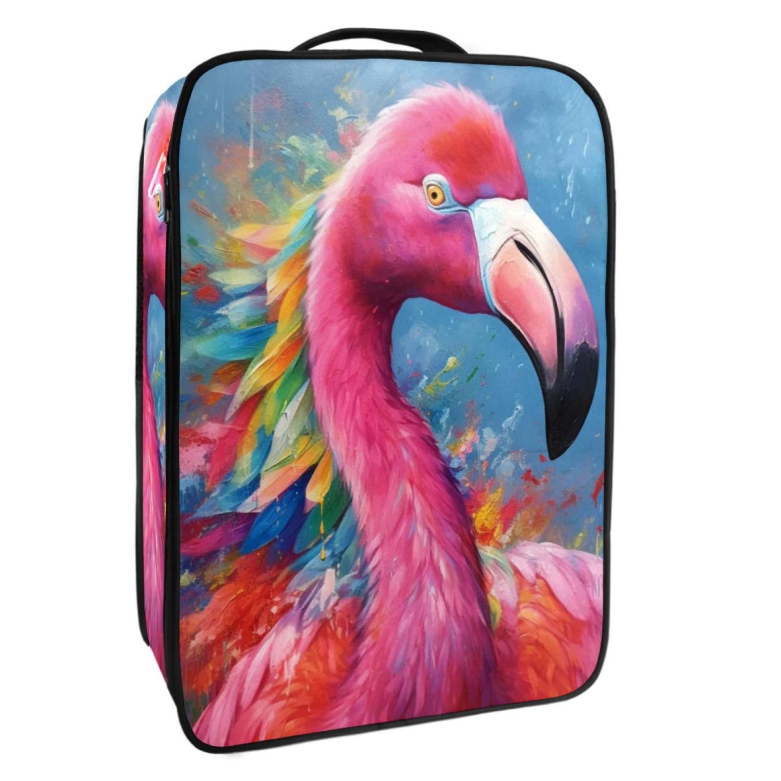 Flamingo Polyester Shoe Box Organizer Storage Container, 23x31cm/9x12in ...