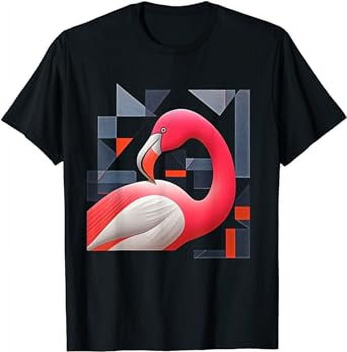 Flamingo Polygon Artwork | Animal Motif Flamingo T-Shirt - Walmart.com