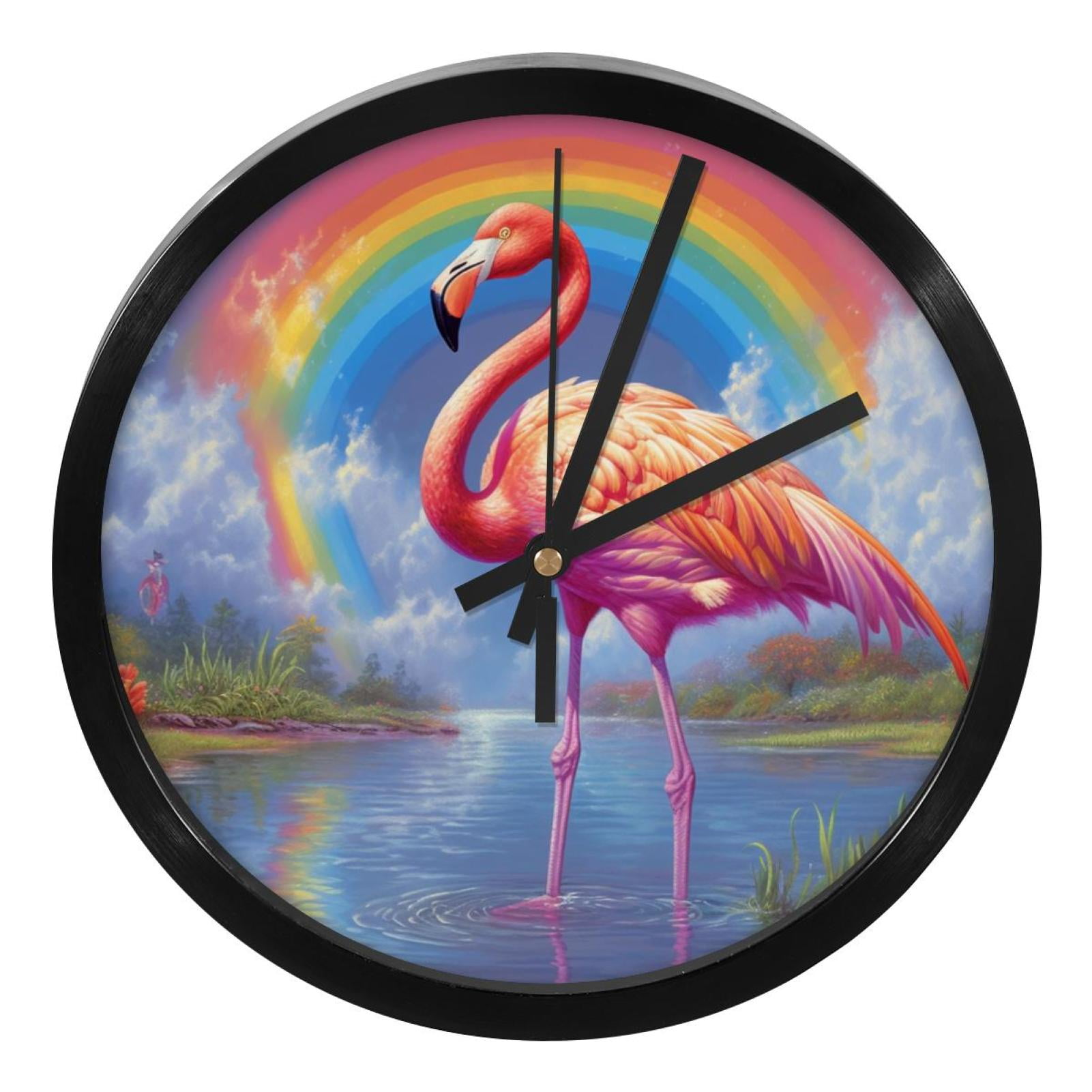 Flamingo Precise Quartz Wall Clock for Home & Office - Mother's Day ...