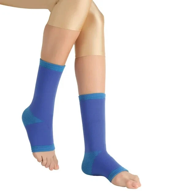 Flamingo Premium Anklet Mild Support Ankle Brace, Blue, Large - Walmart.com