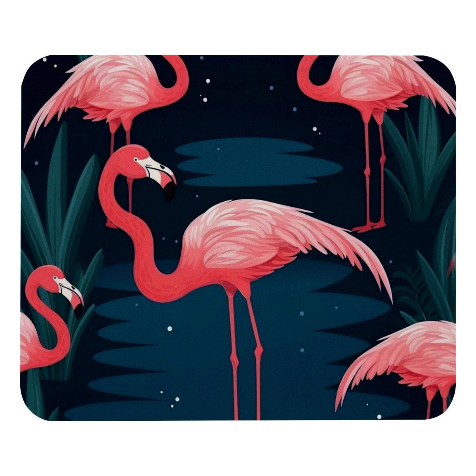 Flamingo Rainforest Mouse Pad, Smooth Mouse Mat, Computer Mouse-pad for ...