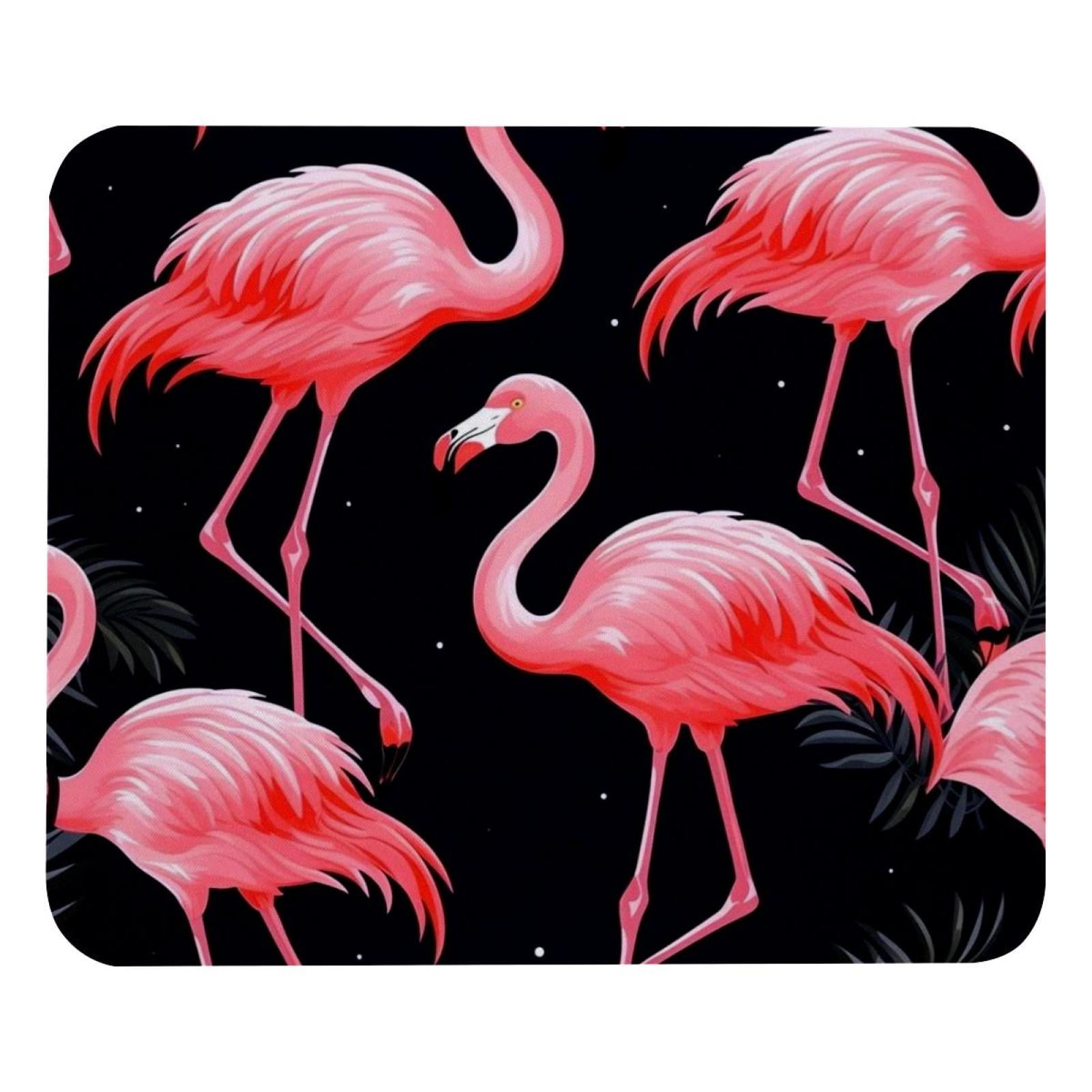 Flamingo Rainforest Mouse Pad for Laptop Wireless Mouse Home Office ...