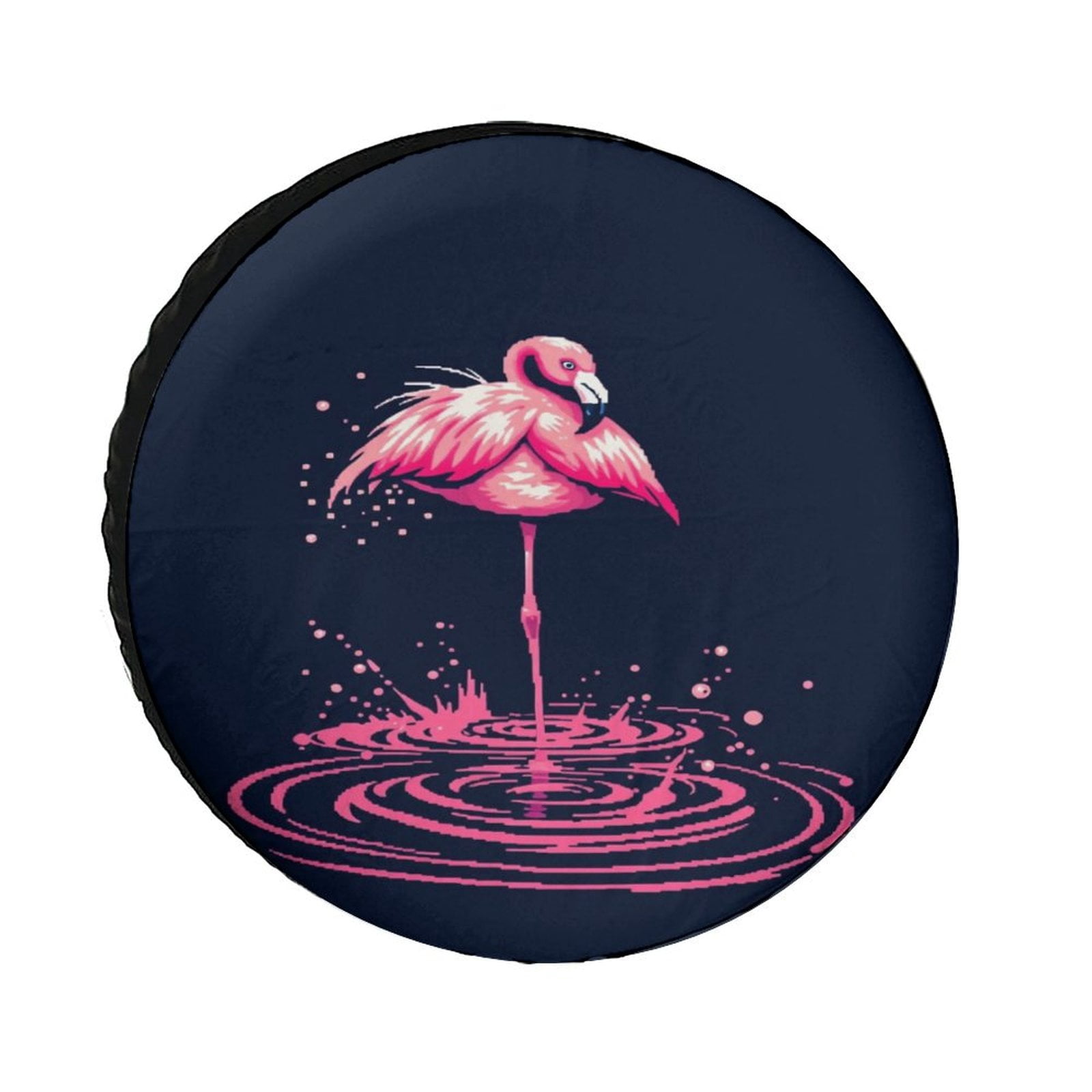 Flamingo Spare Tire Cover Universal Wheel Tire Protectors for SUV Truck ...