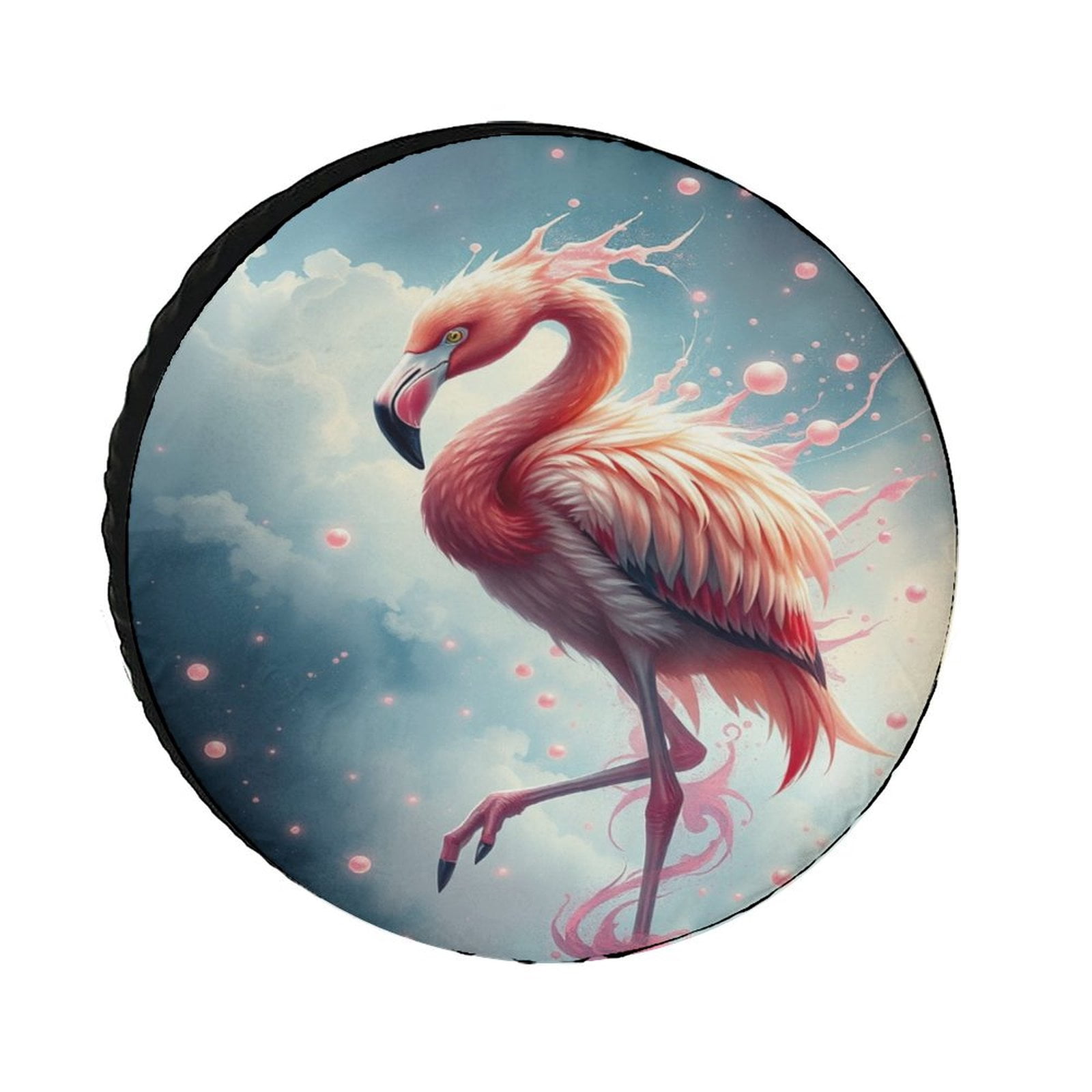 Flamingo Spare Tire Cover Weatherproof Wheel Camper Protectors ...
