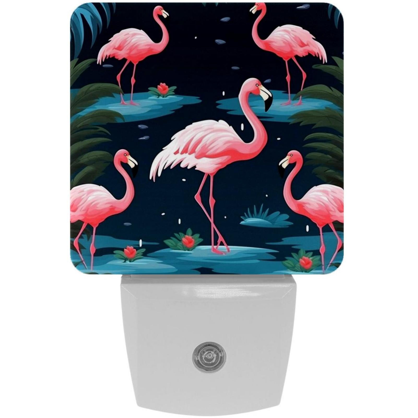 Flamingo Square LED Night Lights - Small, Portable Lighting for Any ...