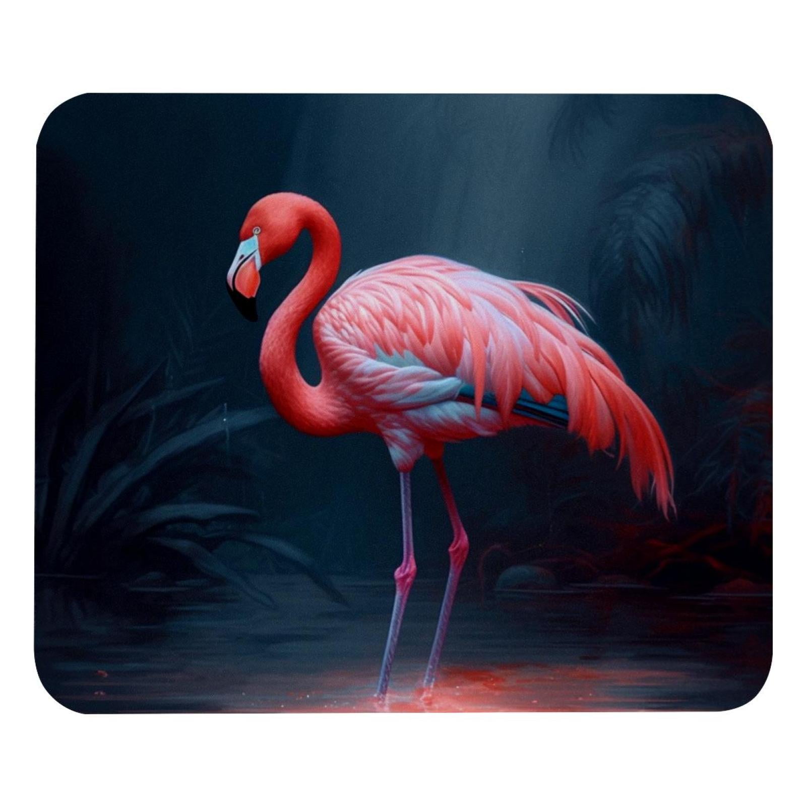 Flamingo Square Printed Desk Mat Gaming Mouse Pad Non-Slip Rubber ...