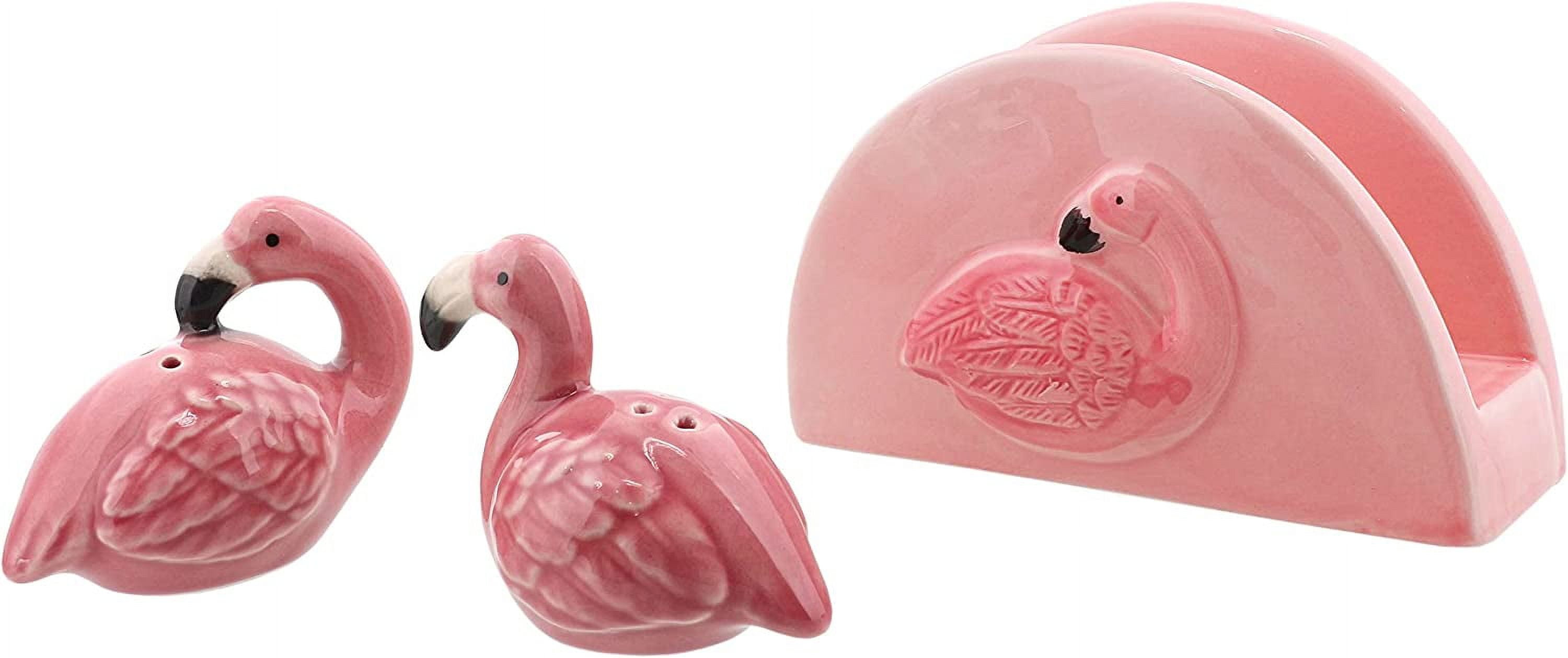 Servette Home Durable Flamingo Standing Napkin Holder for Table ...