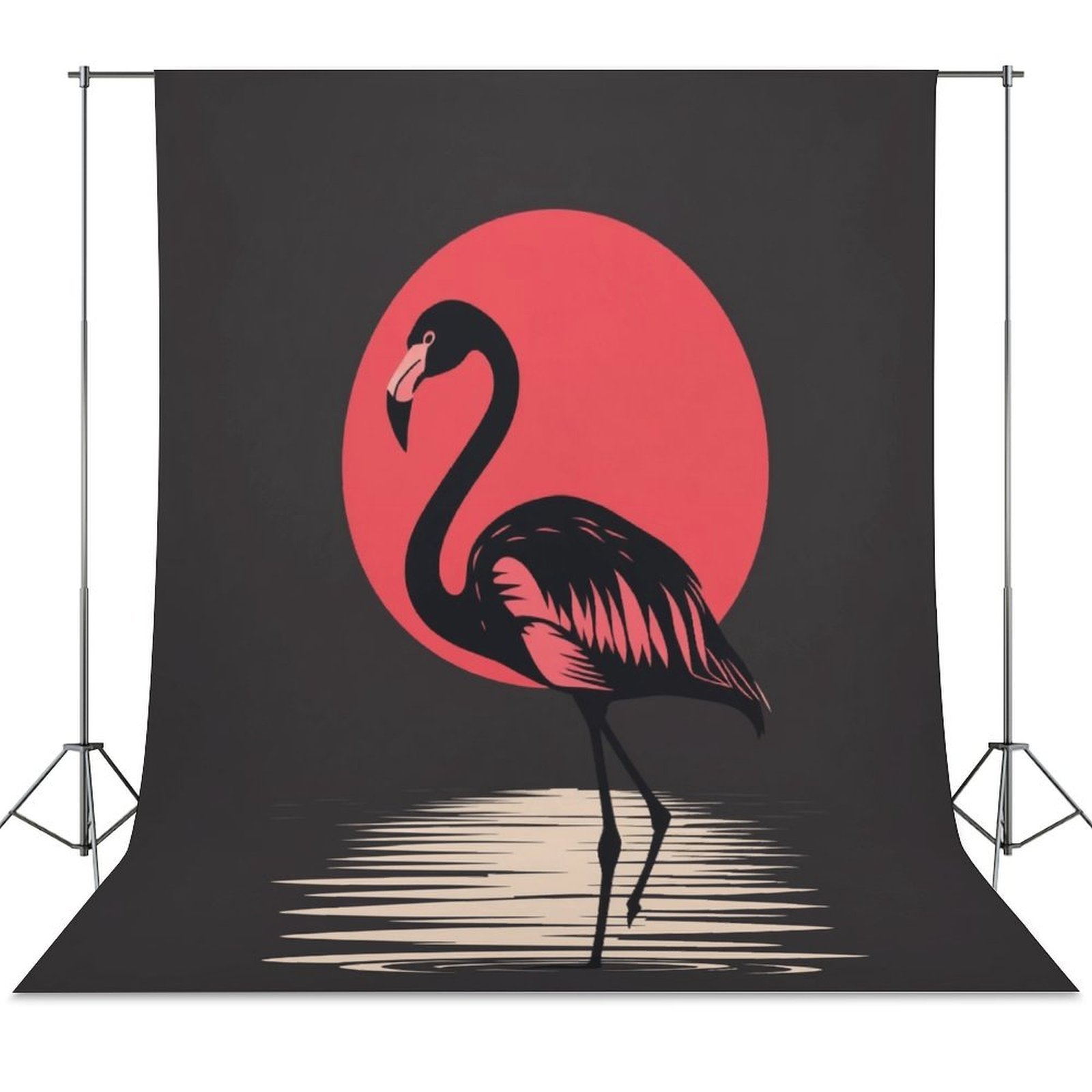 Flamingo Sunset Water Decorations BackdropPortrait Photography ...