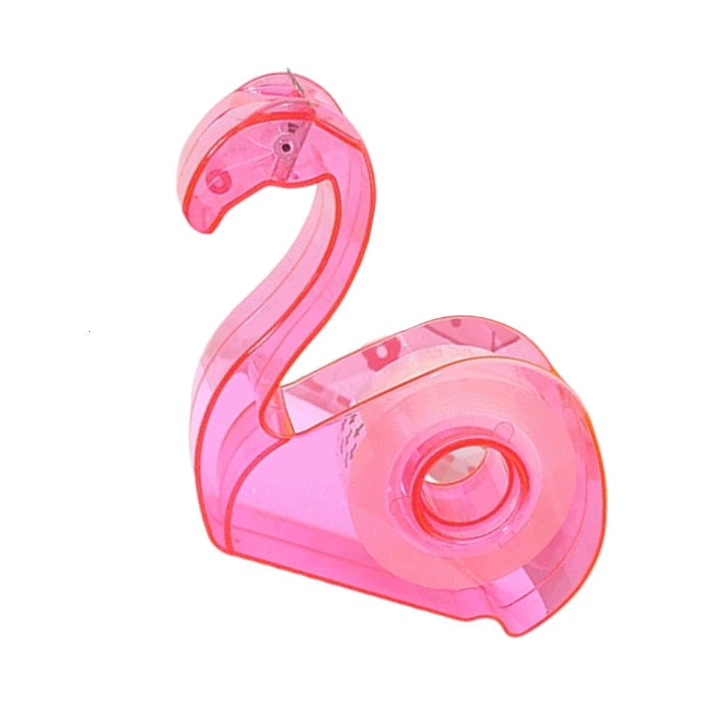 Flamingo Tape Cutter and Dispenser Set Desktop Tape Holder for Cutting ...