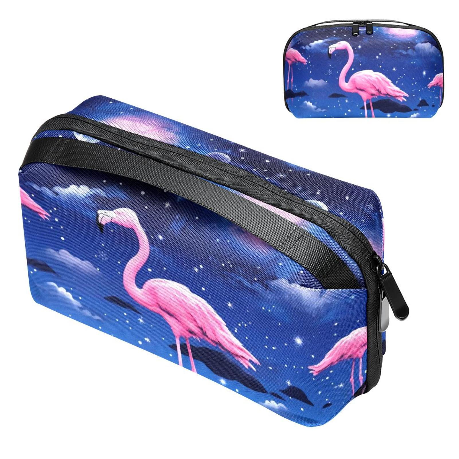 Flamingo Travel Cord Organizer Case Small with Cable Organizer, USB ...