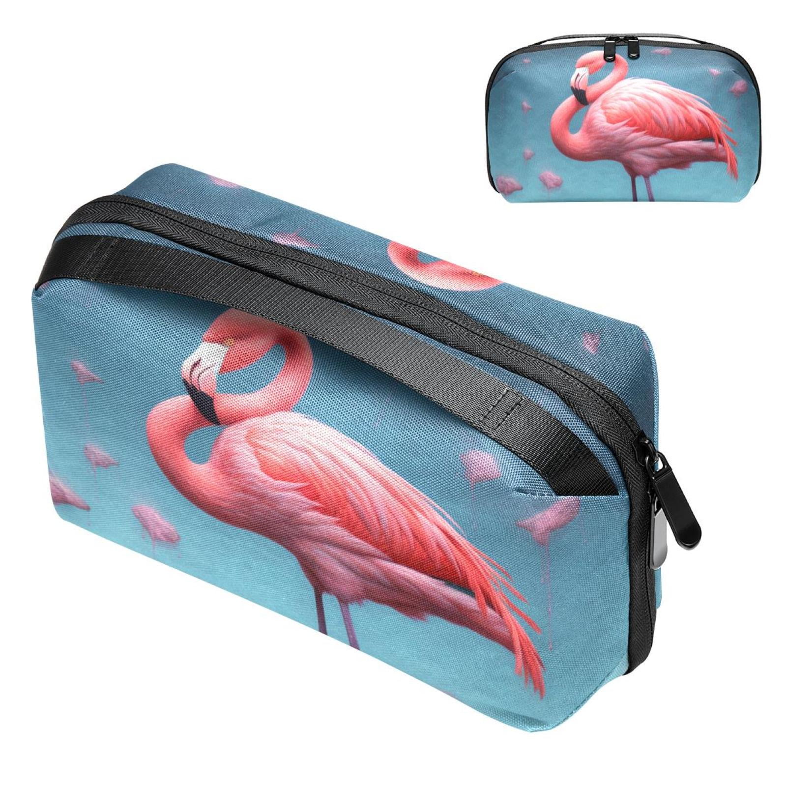 Flamingo Travel Organizer Oxford Cloth Waterproof Storage Pouch Hard ...