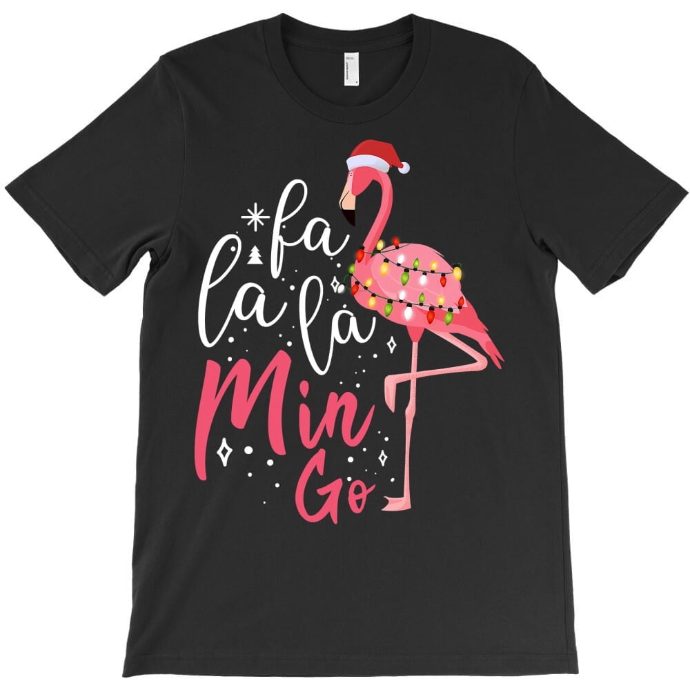 Flamingo Tropical Fa La La La Mingo Funny Flamingo For Christmas Pajama ...