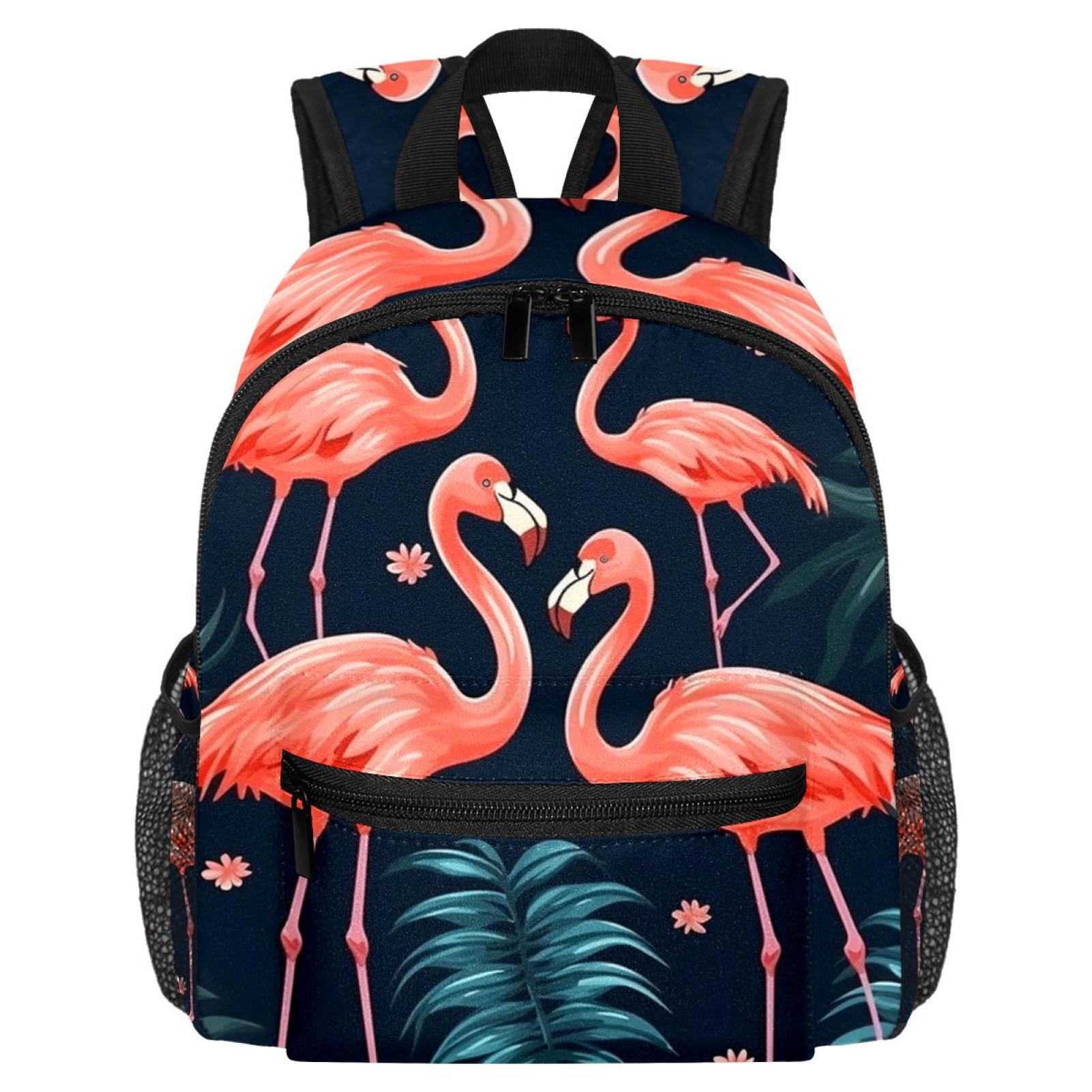 Flamingo Tropical Rainforest Cute Bag Diaper Backpack Baby Cushion ...