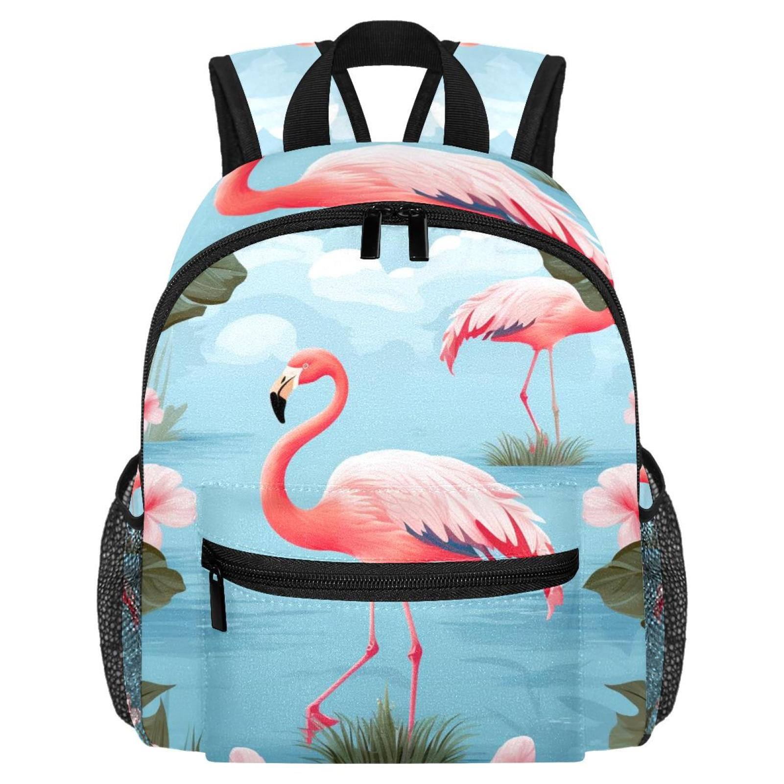 Flamingo Tropical Rainforest Cute Bag Diaper Backpack Baby Cushion ...