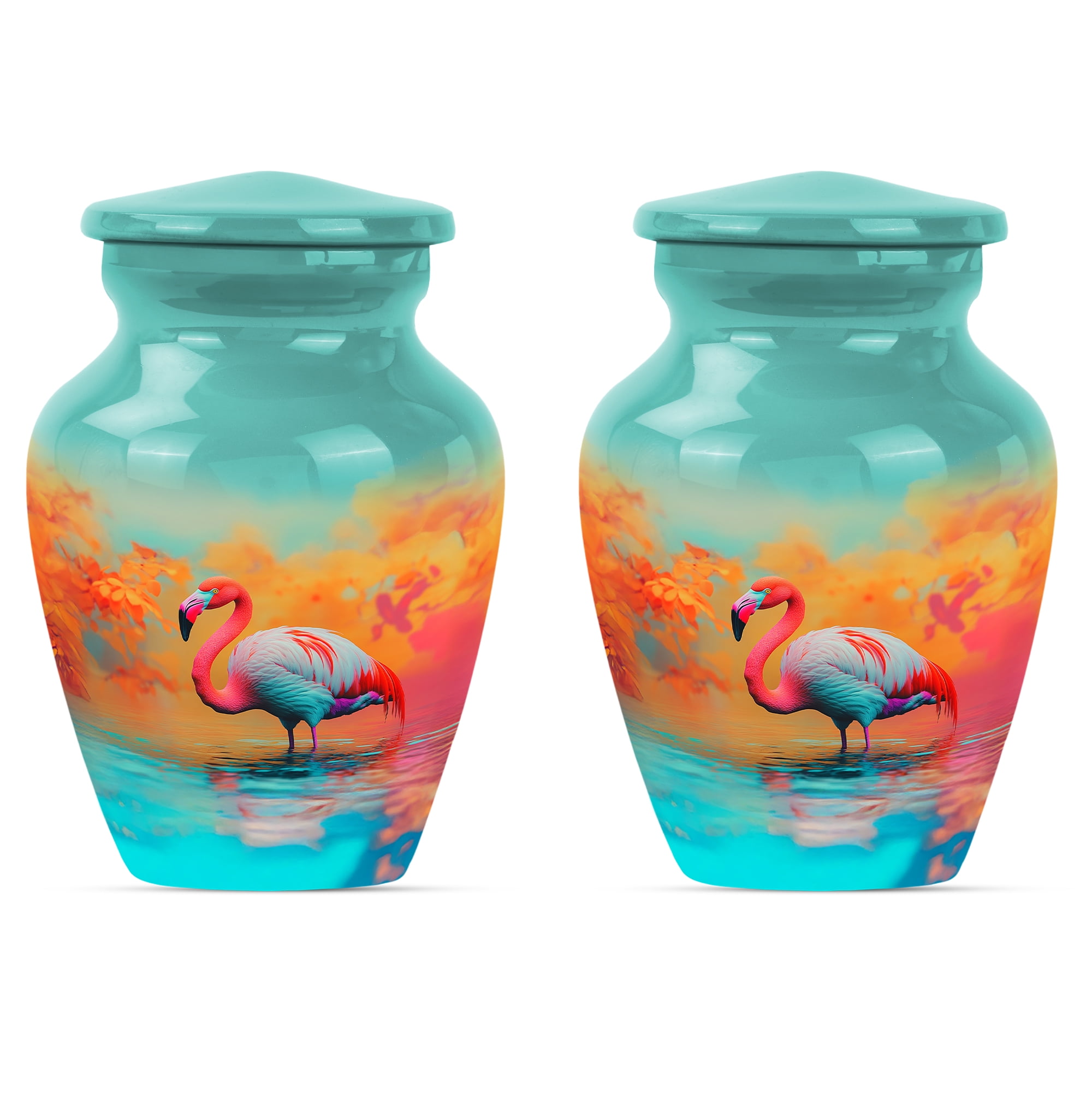 Flamingo Urn, Cremation Urns for Women, Unique Urns for Human Ashes ...