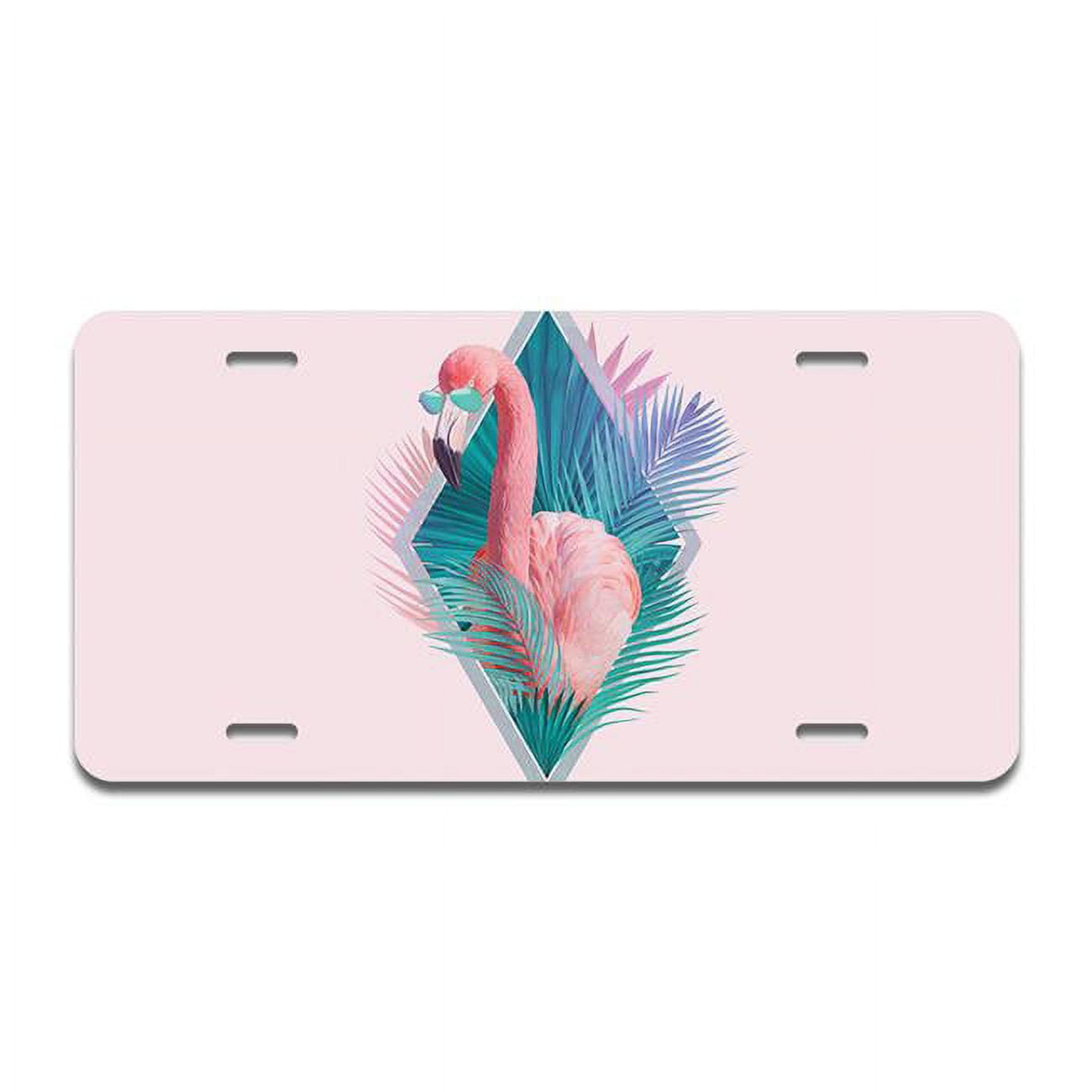 Flamingo Vice Aluminum License Plate - Walmart.com