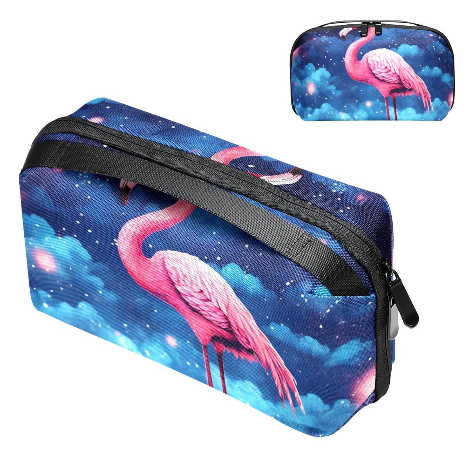 Flamingo Waterproof Oxford Fabric USB Case with Storage Pouch, Charger ...