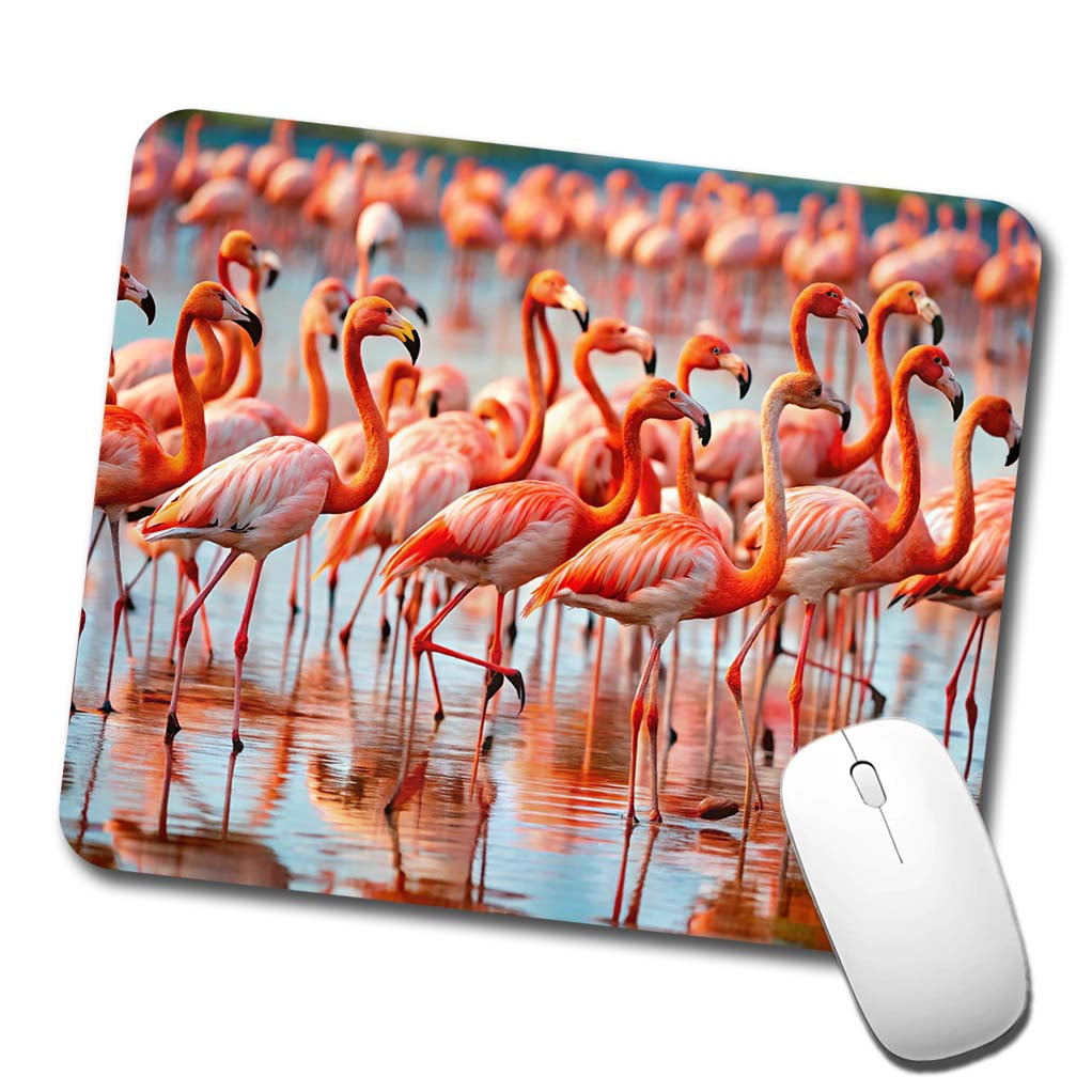 Flamingos Mouse Pad Low Profile Gaming Mat - Walmart.com