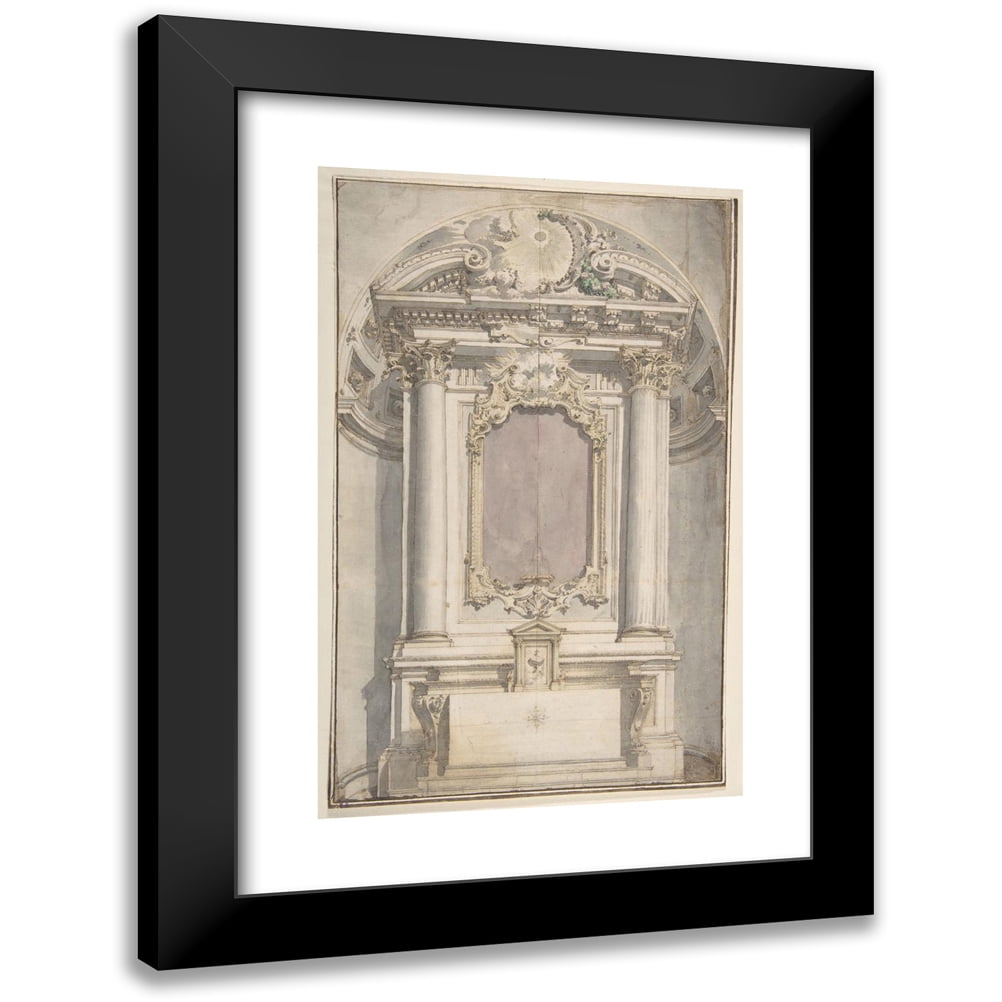 Flaminio Innocenzo Minozzi 11x14 Black Modern Framed Museum Art Print ...