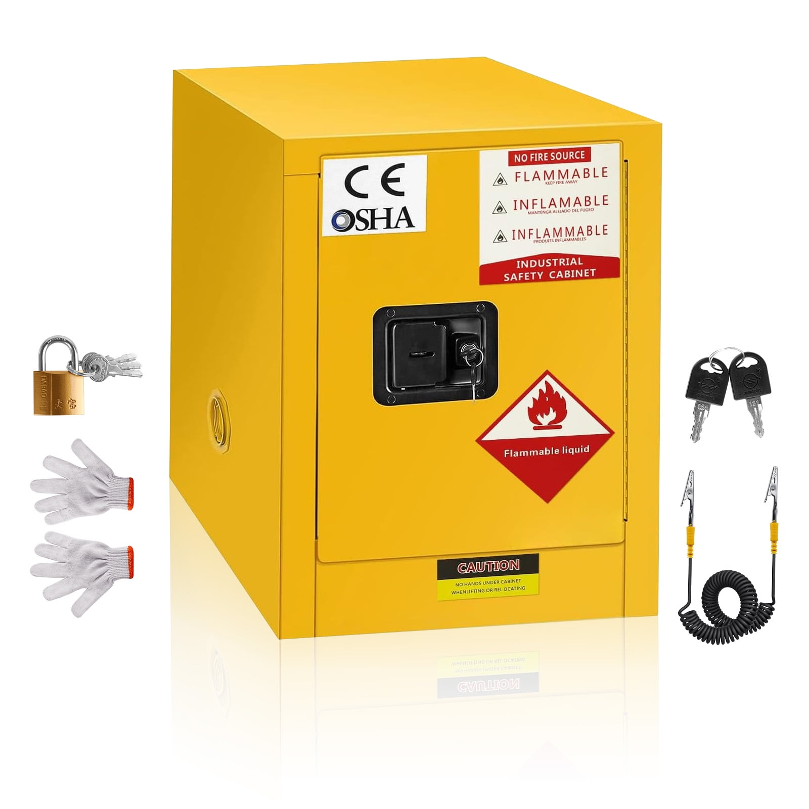 Flammable Cabinet, Fireproof Cabinet, Safety Storage Cabinet, Hazardous ...