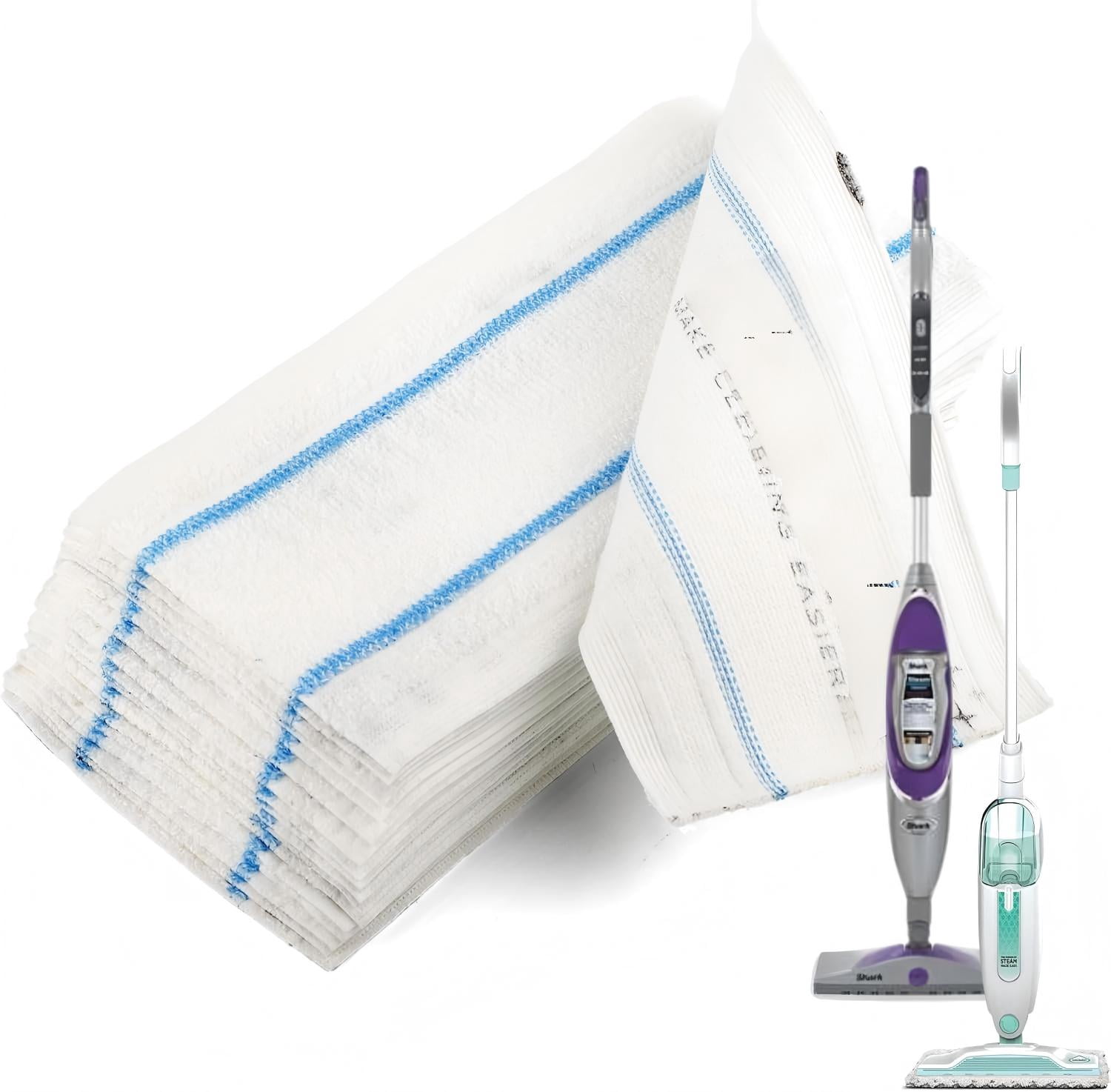 Flammi Semi-Disposable Microfiber Mop Pads Compatible with Shark S1000 ...