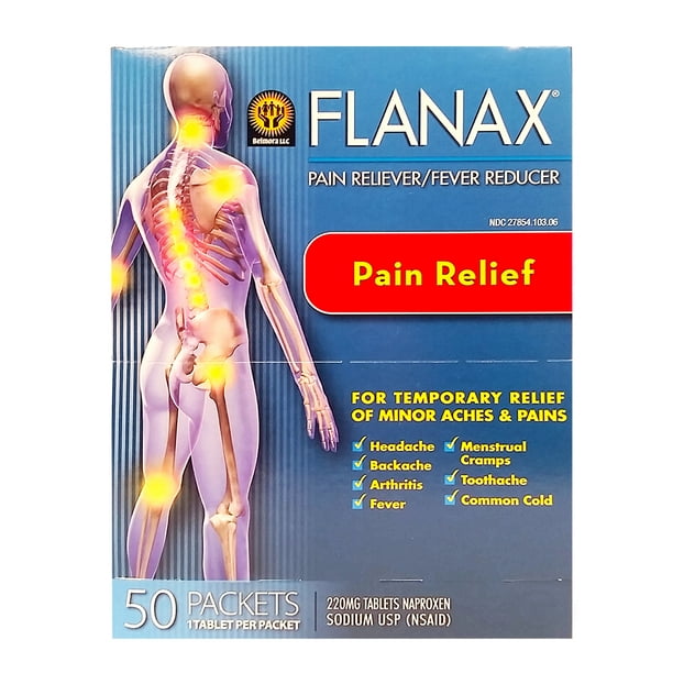 Flanax Analgesic 220 Mg Display - Analgesico - Walmart.com