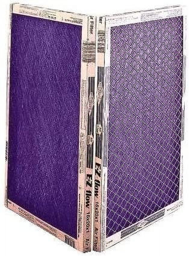 Flanders Ez Flow 24x24x1-In. Spun Fiberglass Furnace Filter, Pack of 12 ...