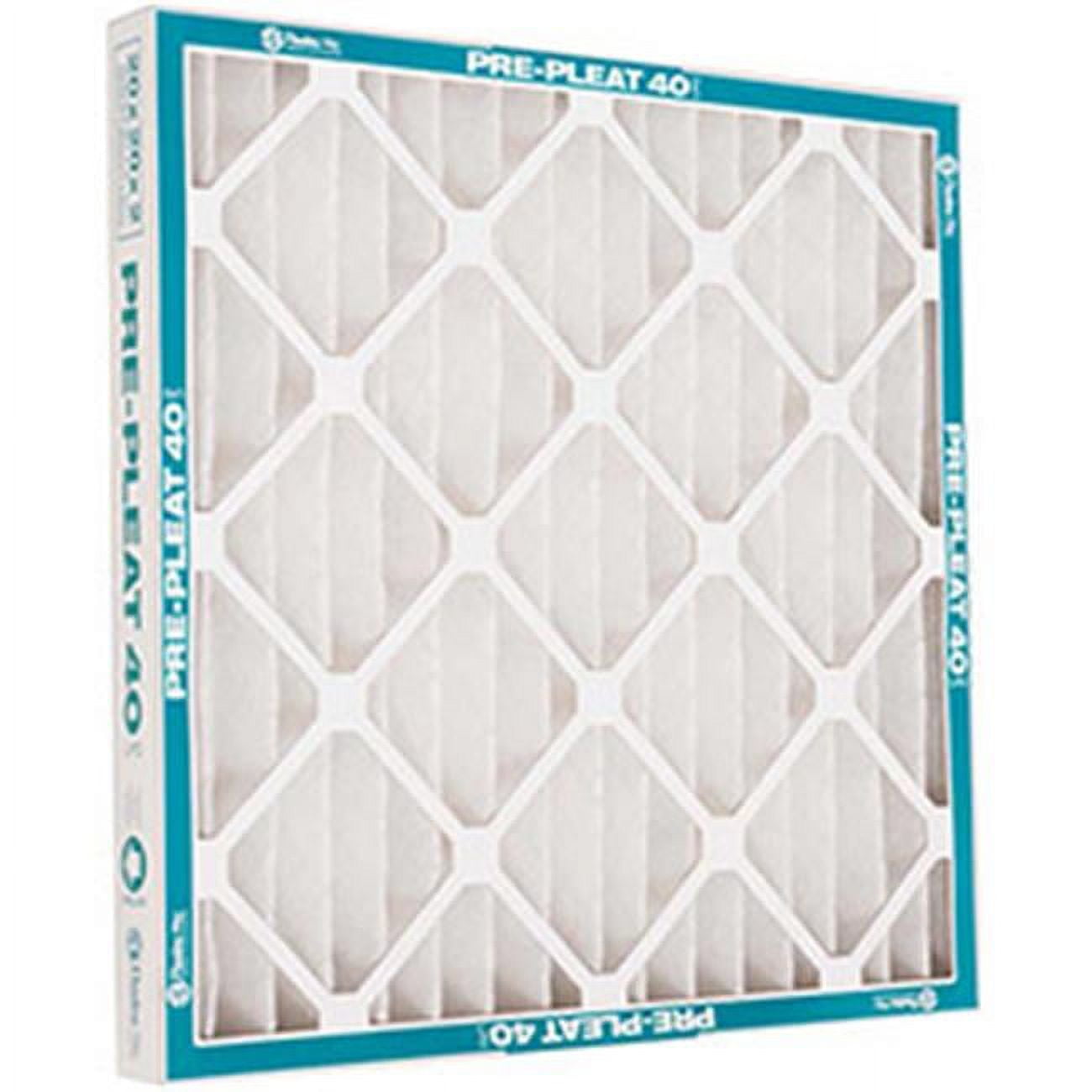Flanders 40 Standard Quality Pleated LPD Panel Filters, 20 x 20 x 1 in ...