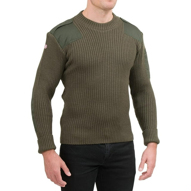 Flanders Fields Natural Wool British Commando Sweater | Military ...