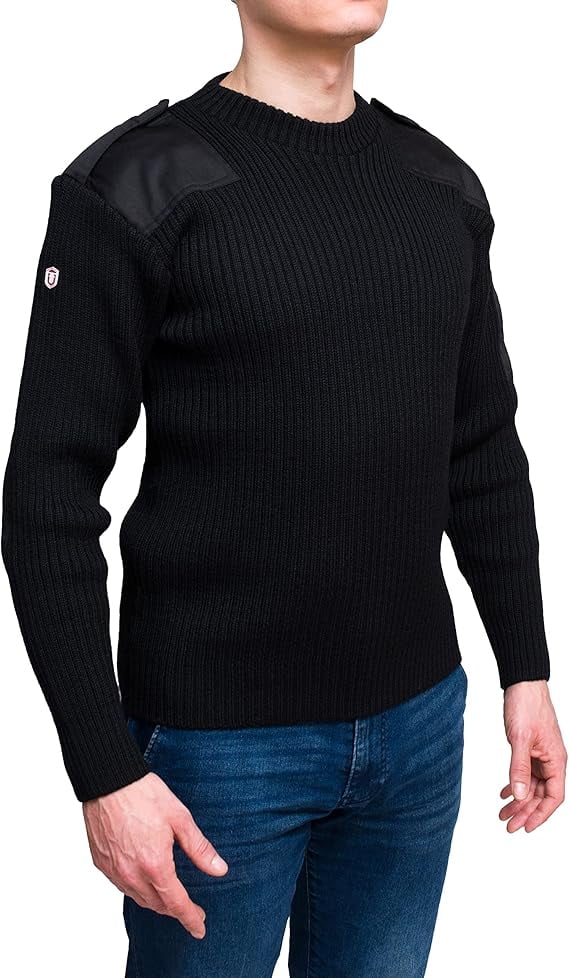 Flanders Fields Natural Wool British Commando Sweater | Military ...