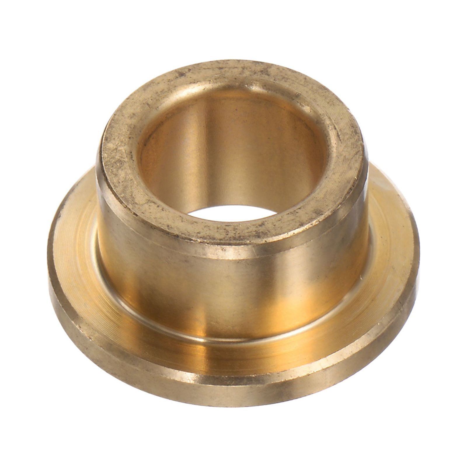 Flange Bearing Sleeve 12mm x 18mm x 12mm Bronze Self Lubricating ...