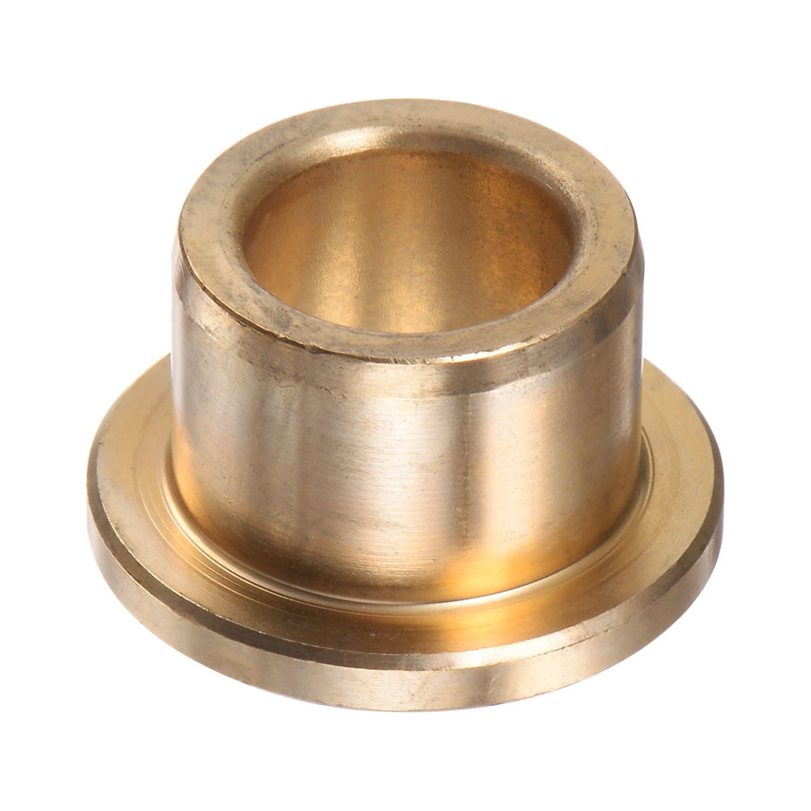 Flange Bearing Sleeve 13mm x 19mm x 15mm Bronze Self Lubricating ...