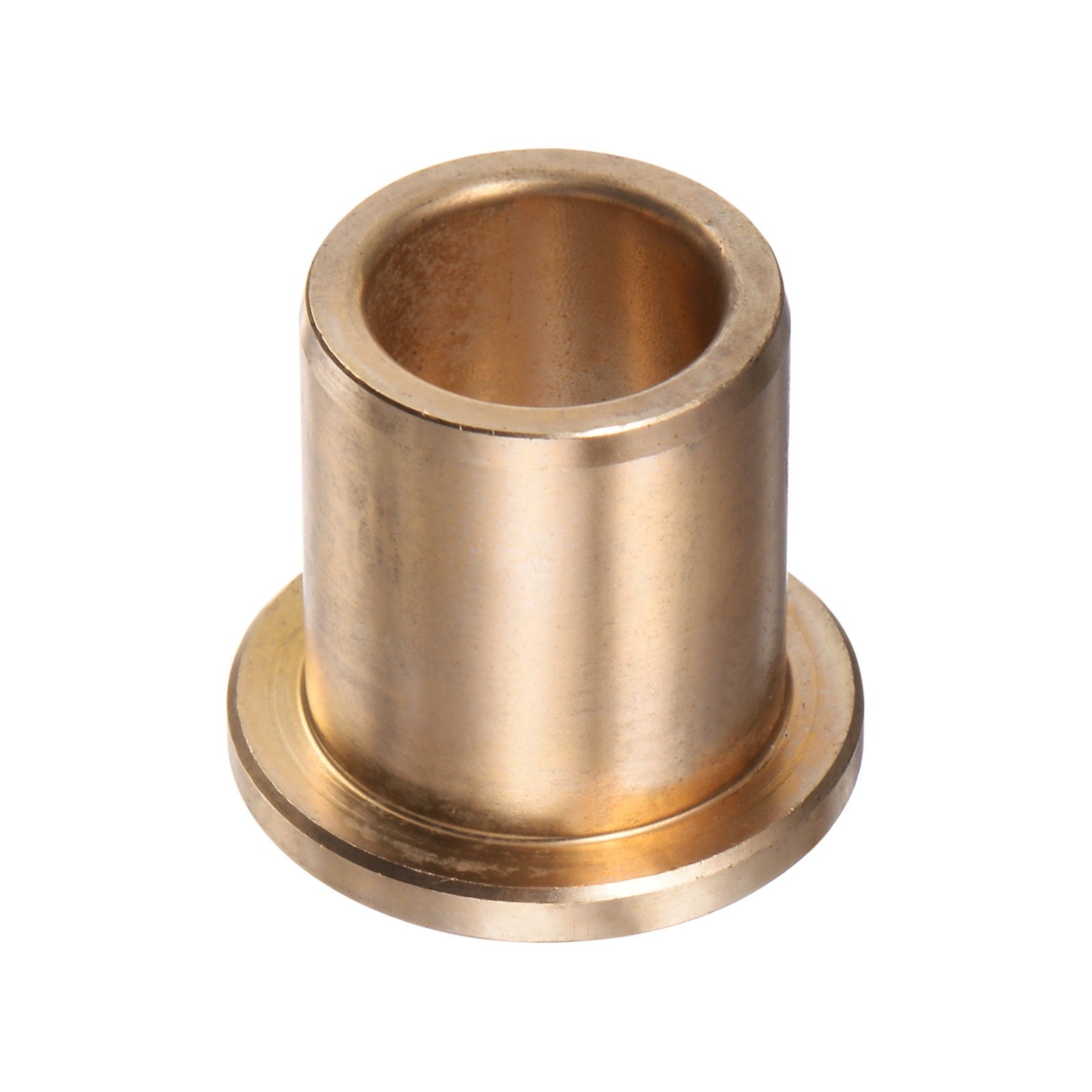 Flange Bearing Sleeve 15mm x 21mm x 25mm Bronze Self Lubricating ...