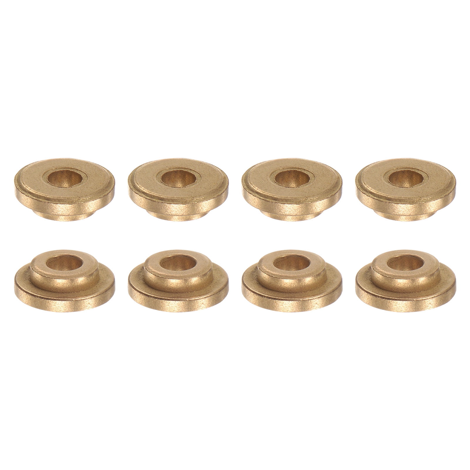 Flange Bearing Sleeve 4mm x 8mm x 4mm Bronze Self Lubricating Bushings ...